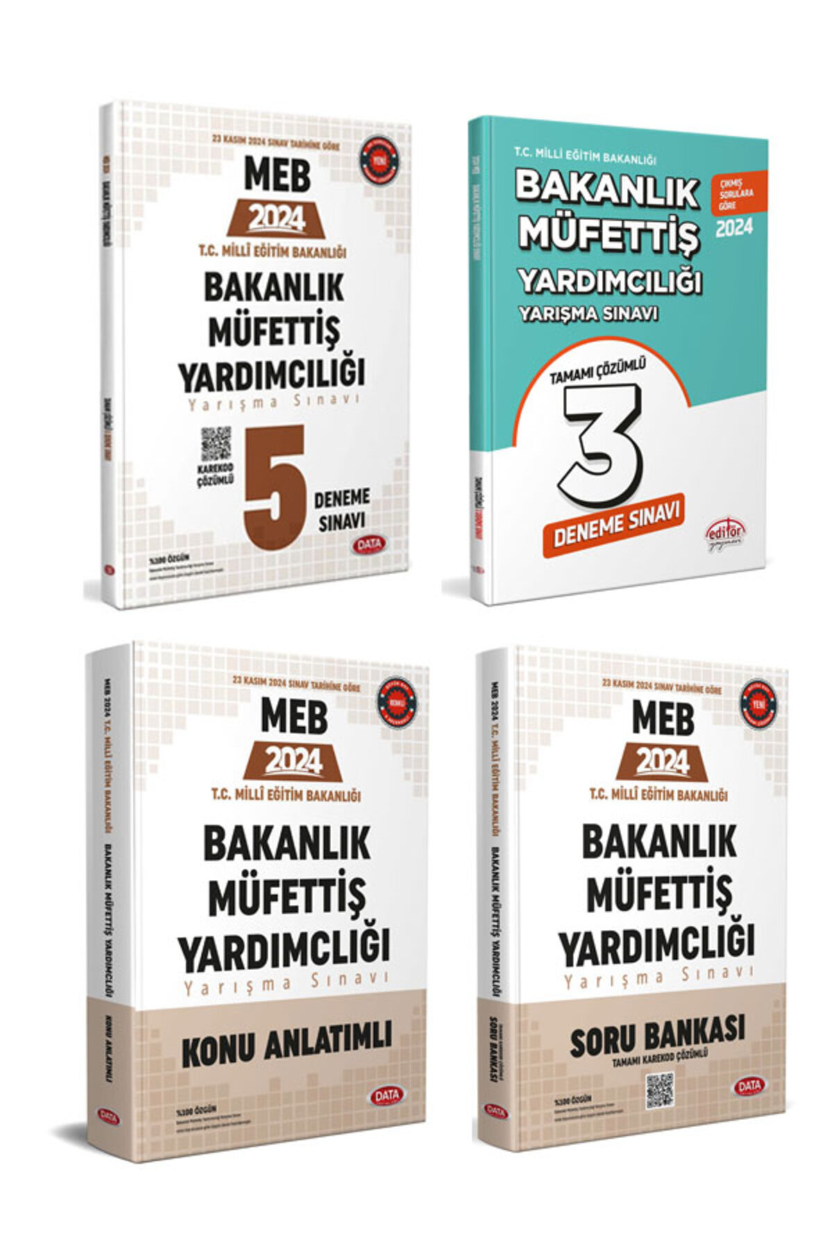 Data Yayınları 2024 Meb Bakanlık Müfettiş Yardımcılığı Yarışma Sınavı ...