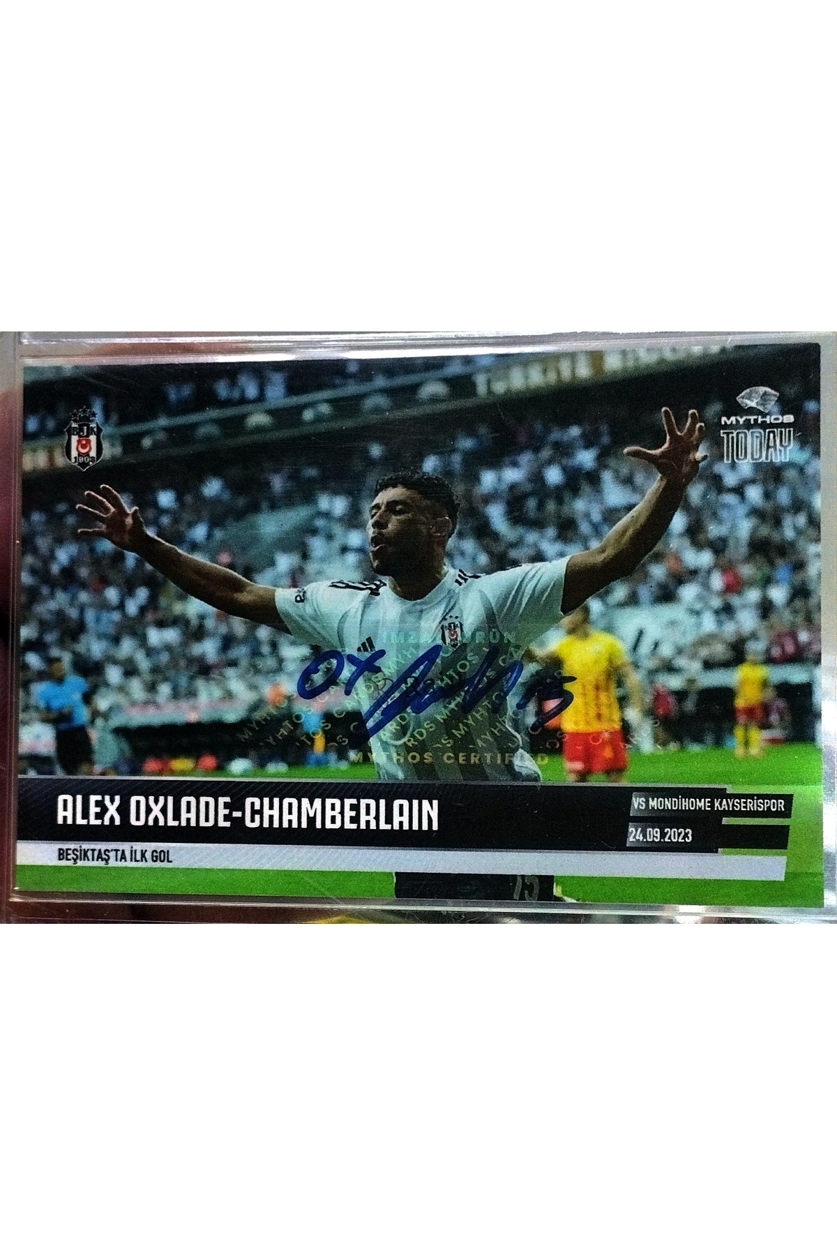Mythos Cards ALEX OXLADE-CHAMBERLAIN BEŞİKTAŞ'TA İLK GOL - Fiyatı ...