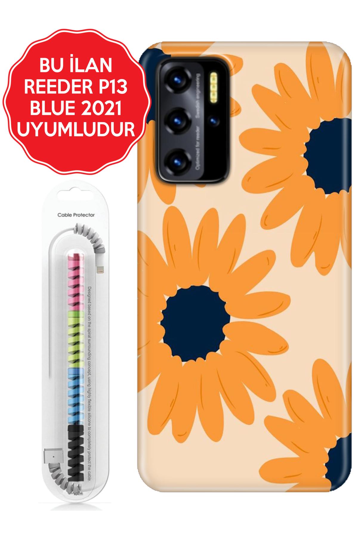 Reeder S23 Pro P13 Blue Max Pro Lite 2020 2021 2022 Kılıf Resimli ...