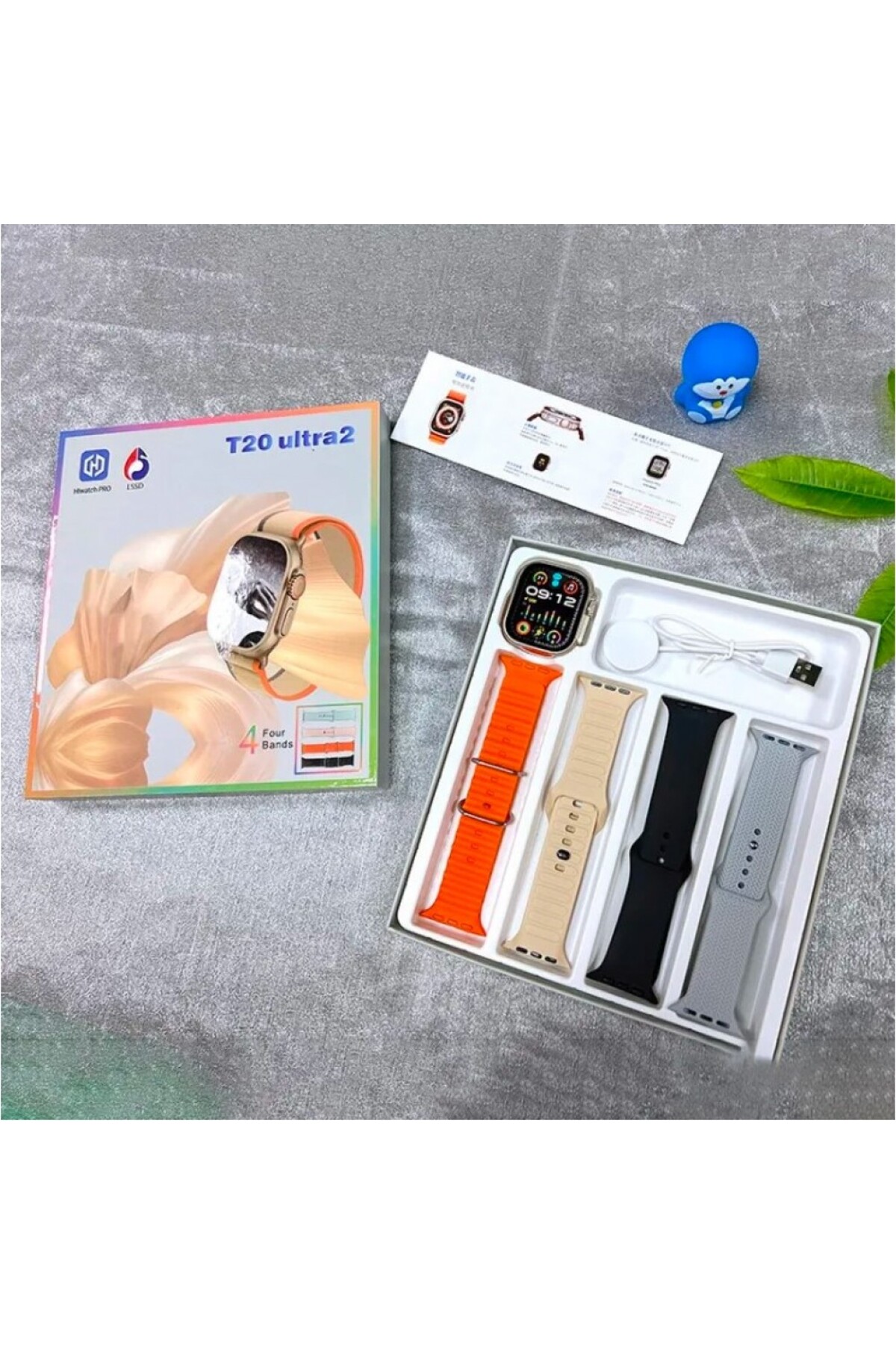 hiwatch T20 Ultra 2 Akıllı Saat. 4 Kordonlu, Geniş Ekranlı - Fiyatı ...