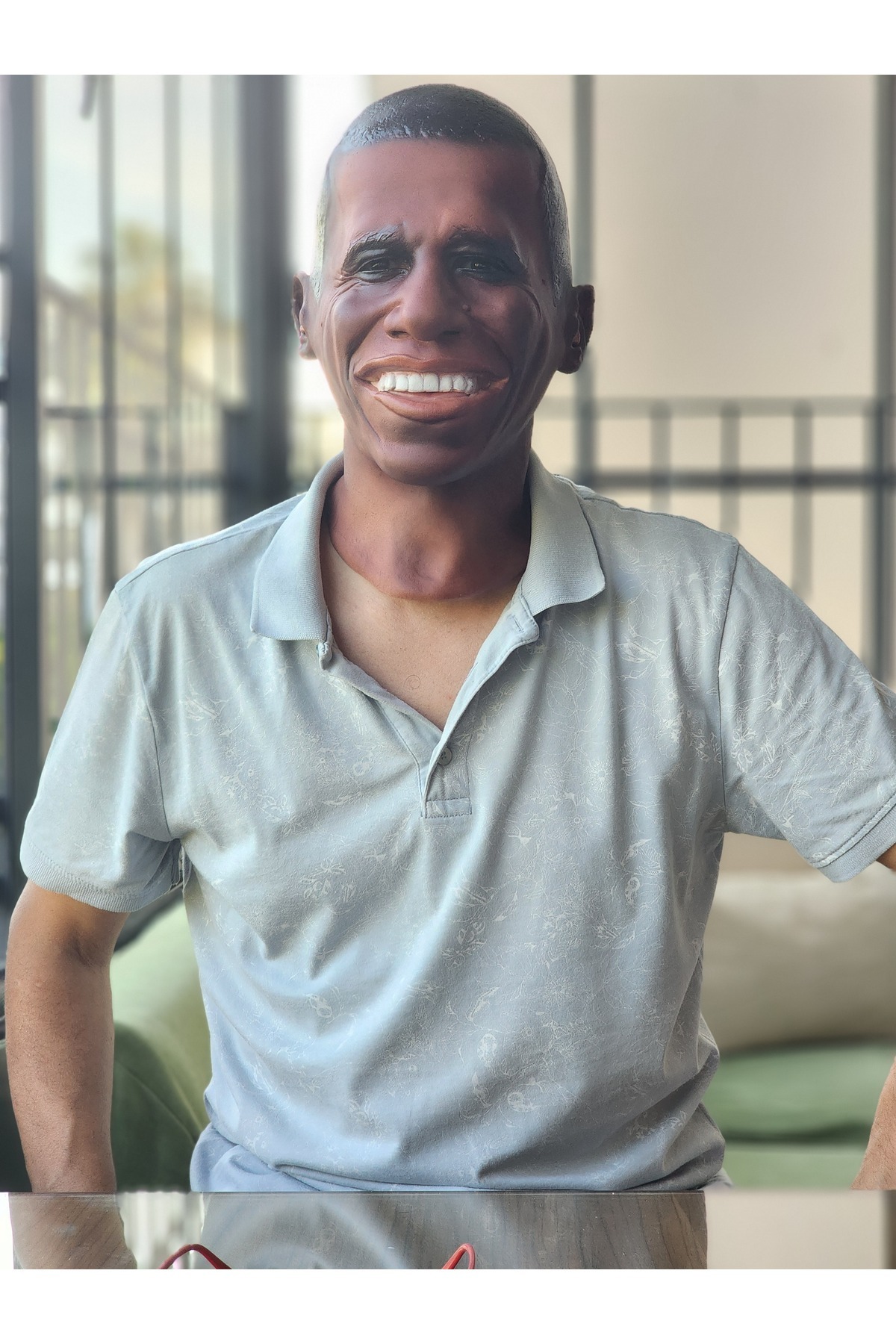 Silikon Maskeler Türkiye Gülümseyen Siyahi Adam Latex Maske - Fiyatı ...