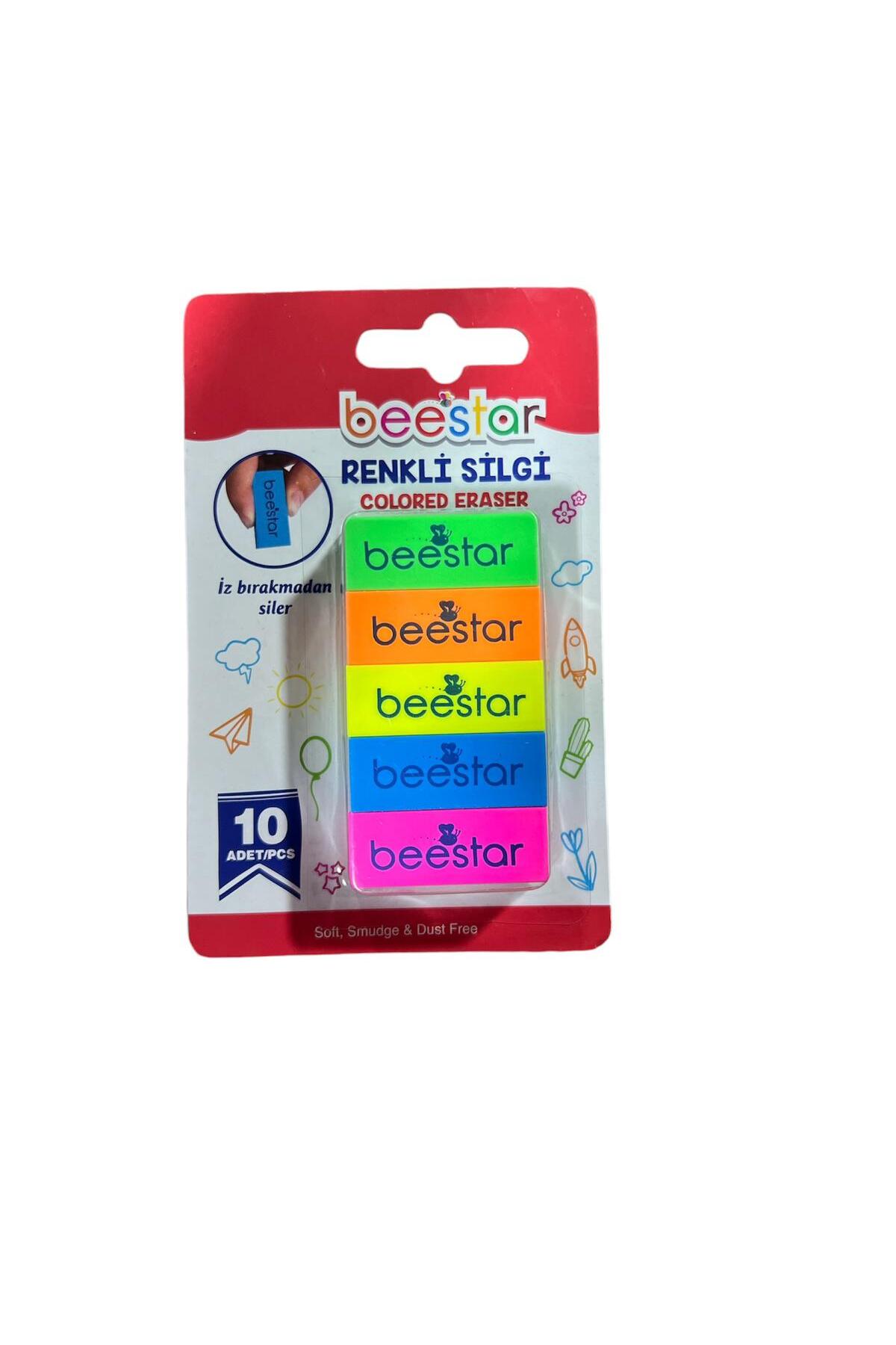 BEESTAR Evada Renkli Silgi 10 Adet - Fiyatı, Yorumları
