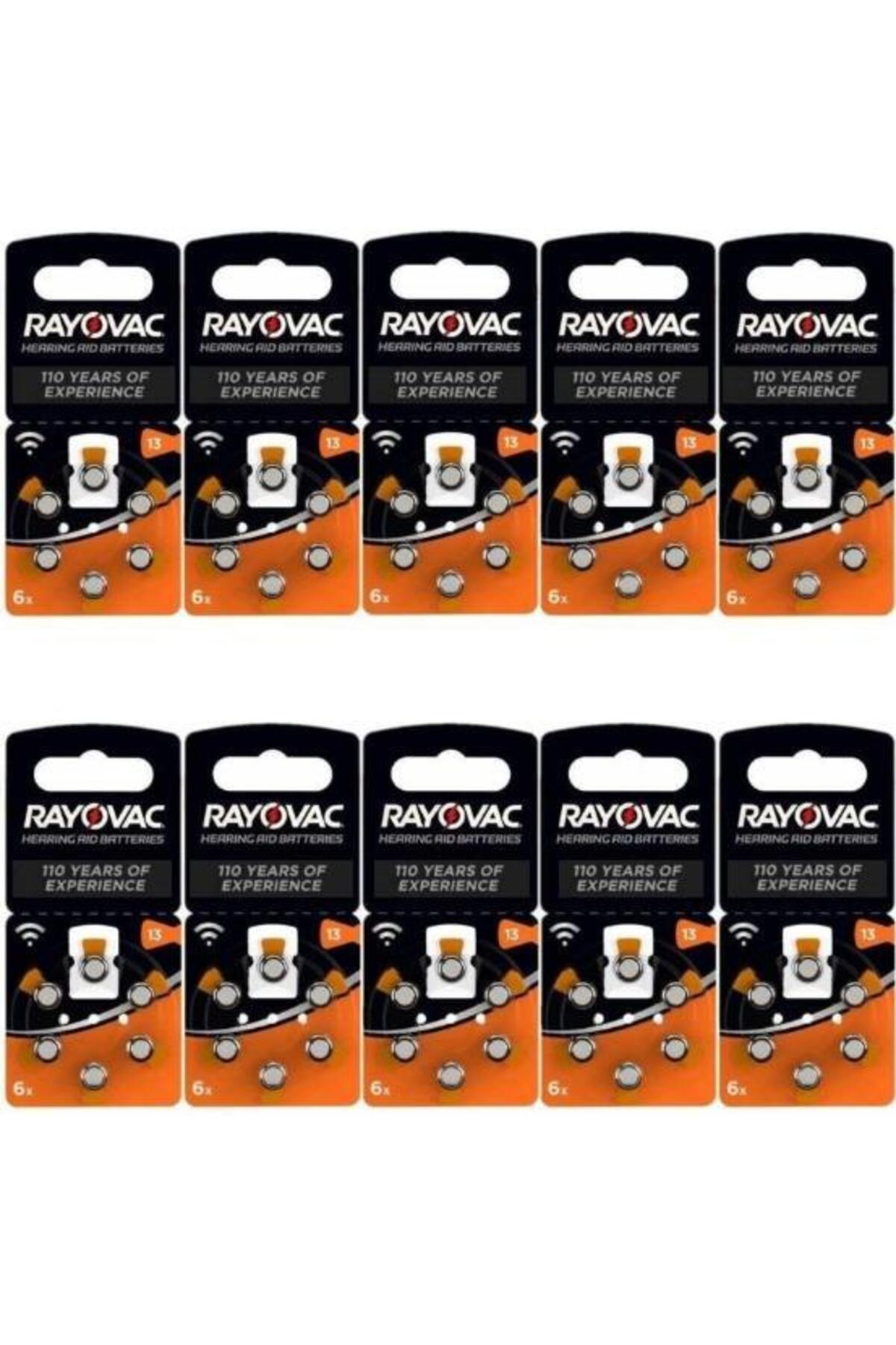 Rayovac 13 Işitme Cihazı Pili 6'lı 10 Paket - Fiyatı, Yorumları