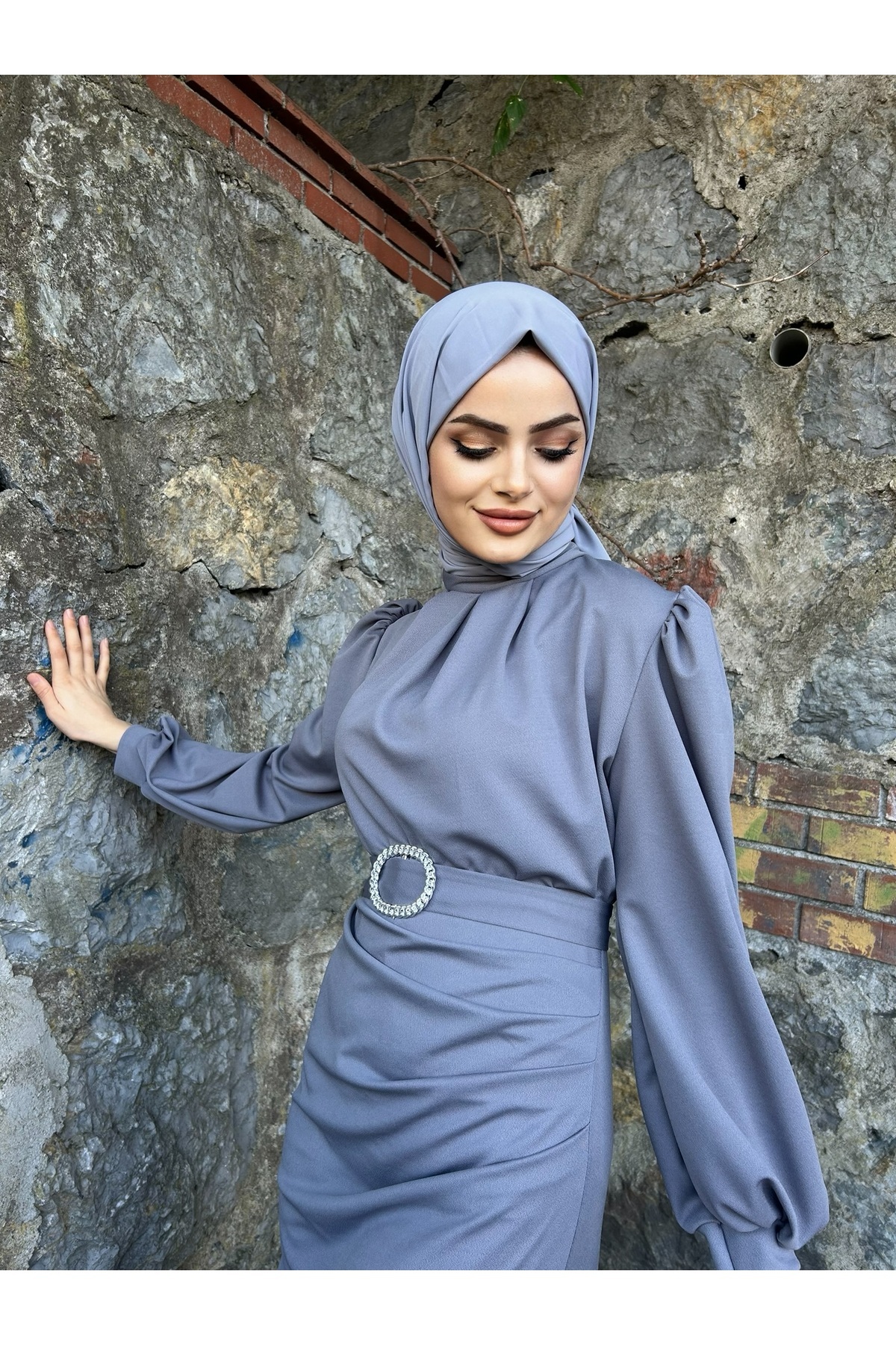 Tarzım Tuba Scuba Seçil Detaylı Tesettür Elbise Fiyatı, Yorumları ...