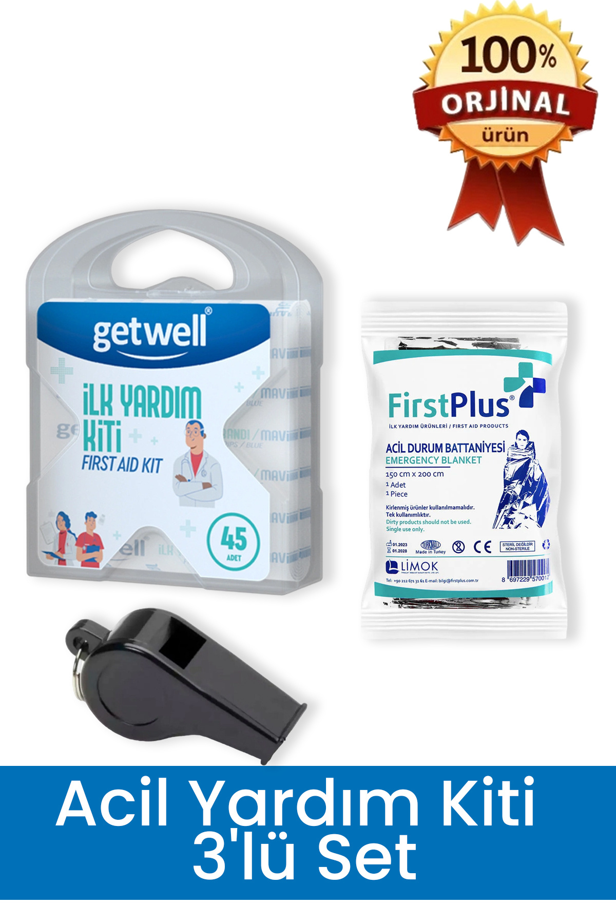 FirstPlus Acil Yardım Kiti (3'lü Set) Fiyatı, Yorumları - Trendyol