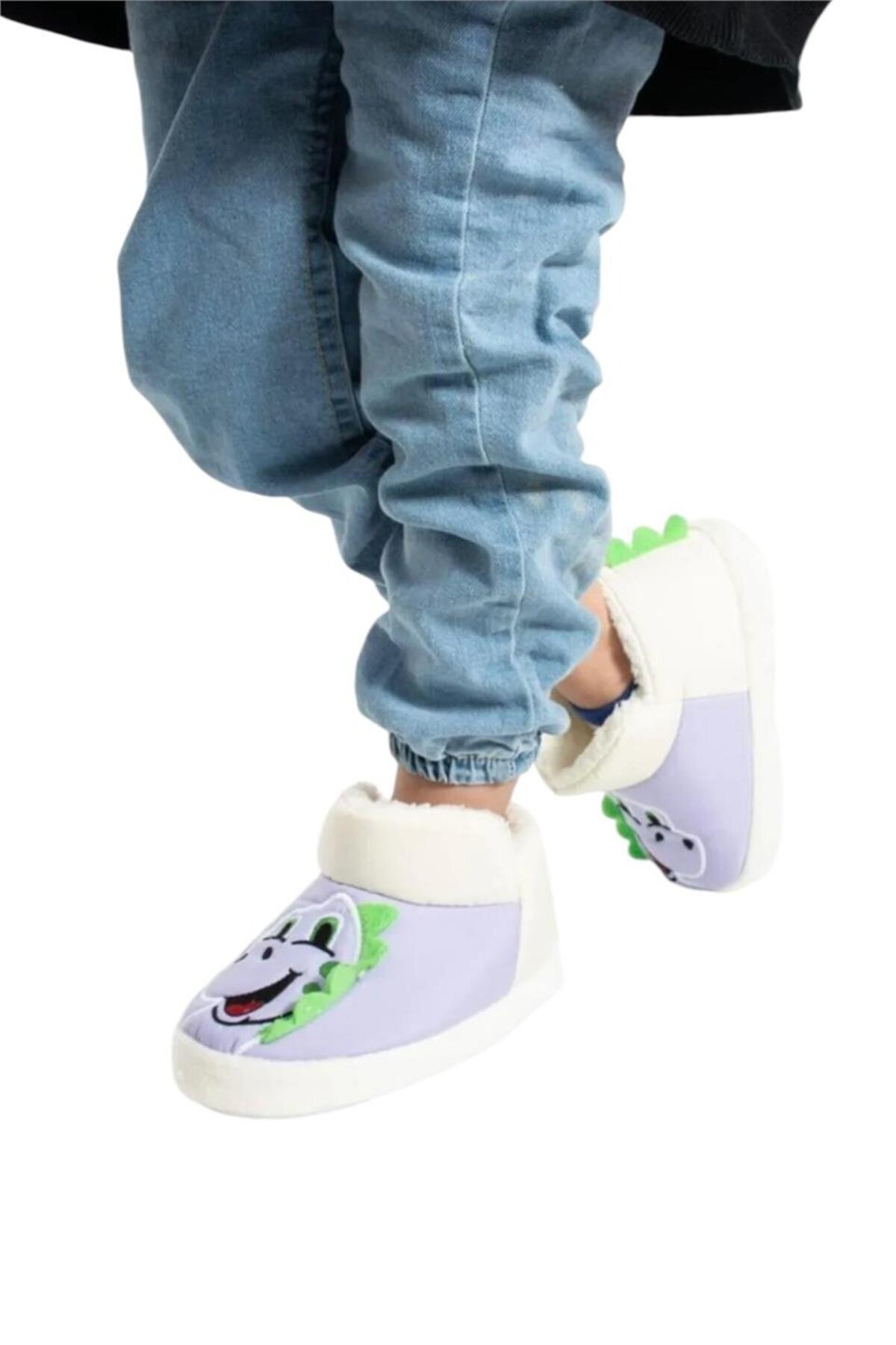 Liger Çocuk Figürlü Panduf Ev Pandufu Ev Ayakkabısı Ev Botu Kreş Okul ...