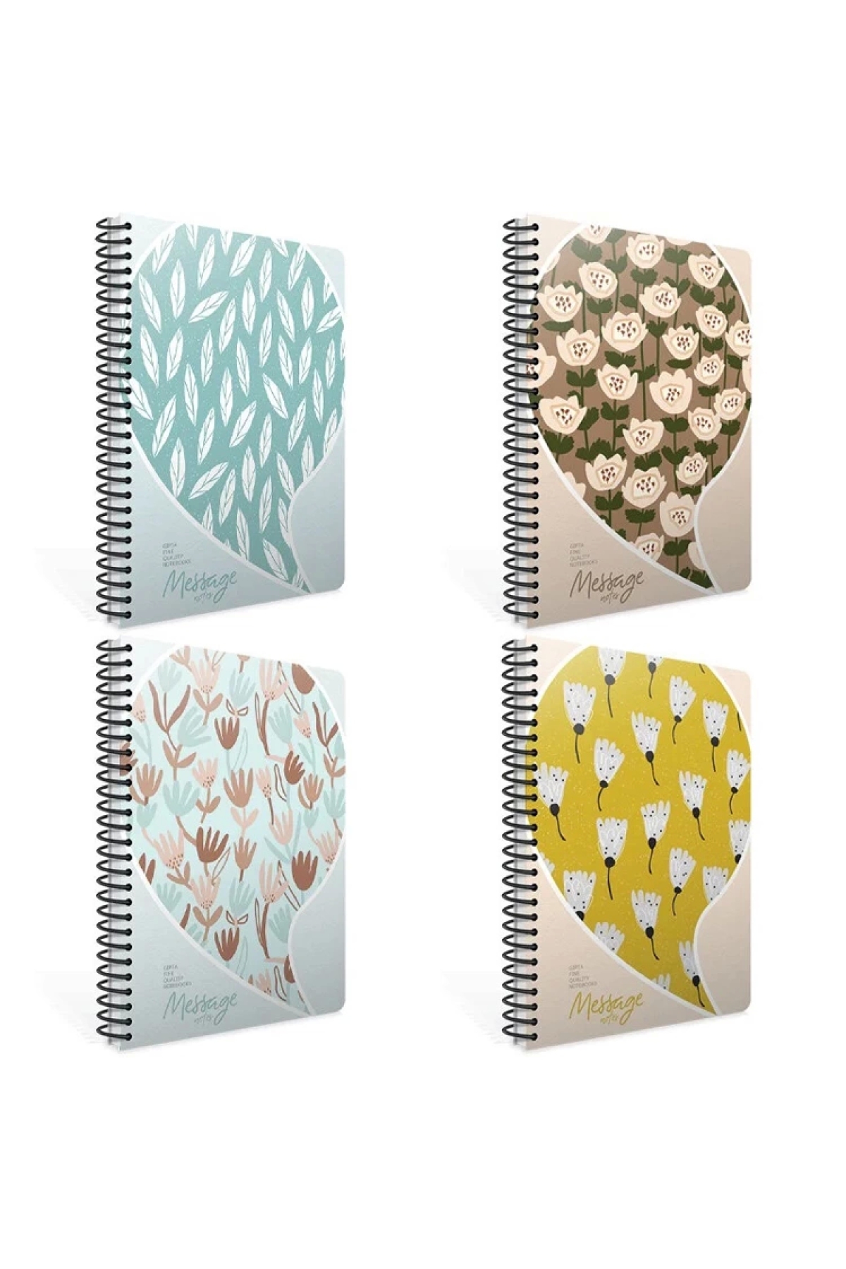 Gıpta GIPTA MESSAGE NOTES SPİRALLİ SERT KAPAK DEFTER 17x24 120YP ...