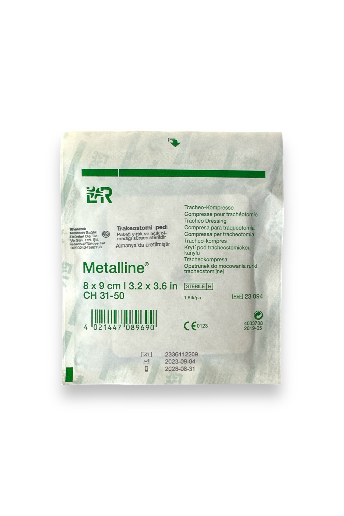 Lohmann & Rauscher Metalline Trakeostomi Kanül Pedi 8 X 9 Cm - Ref ...