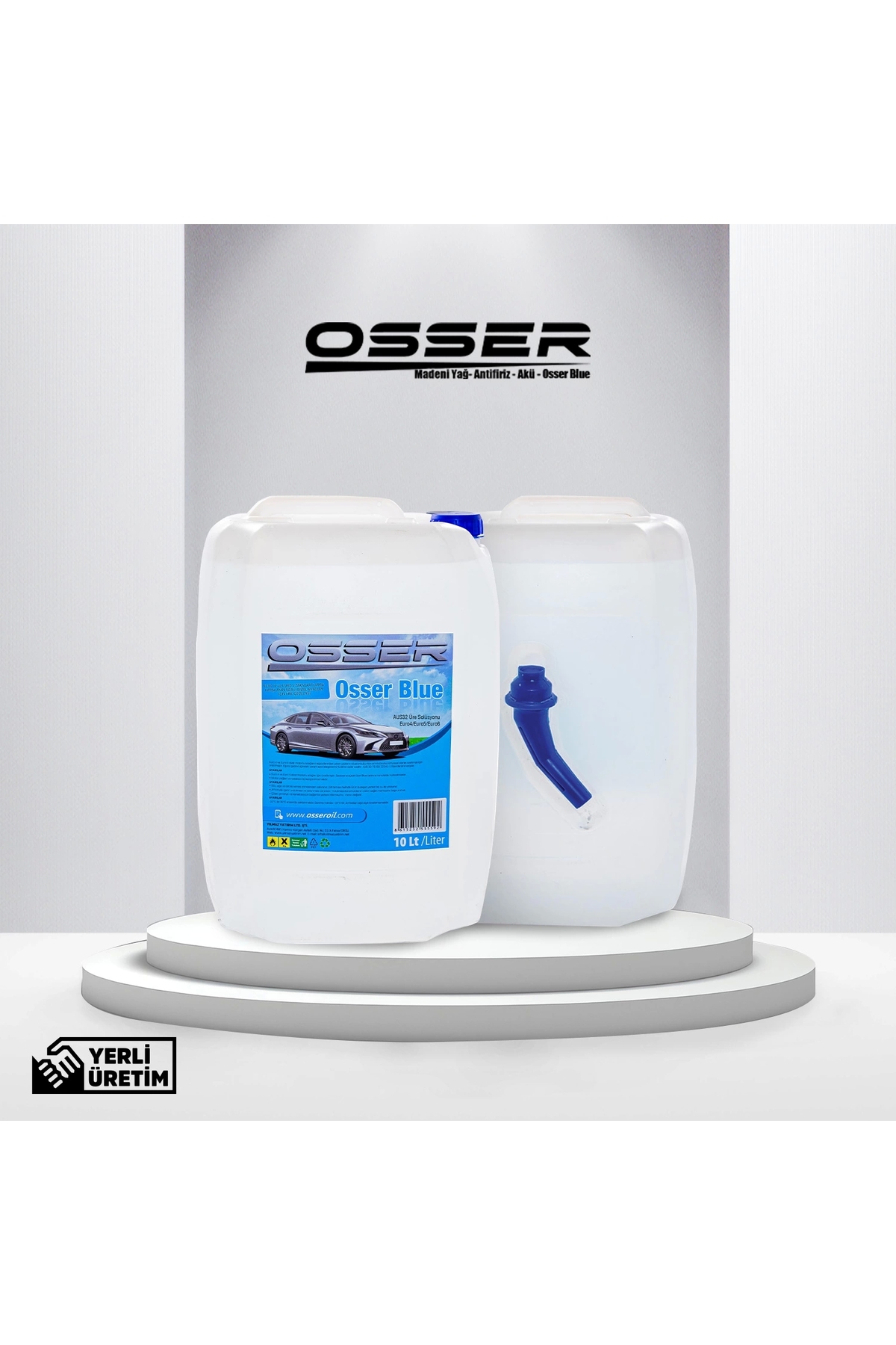 OSSER Blue 10 Lt Aus32 Üre Solüsyonu Euro4/euro5/euro6 (SCR SİSTEMİ ...