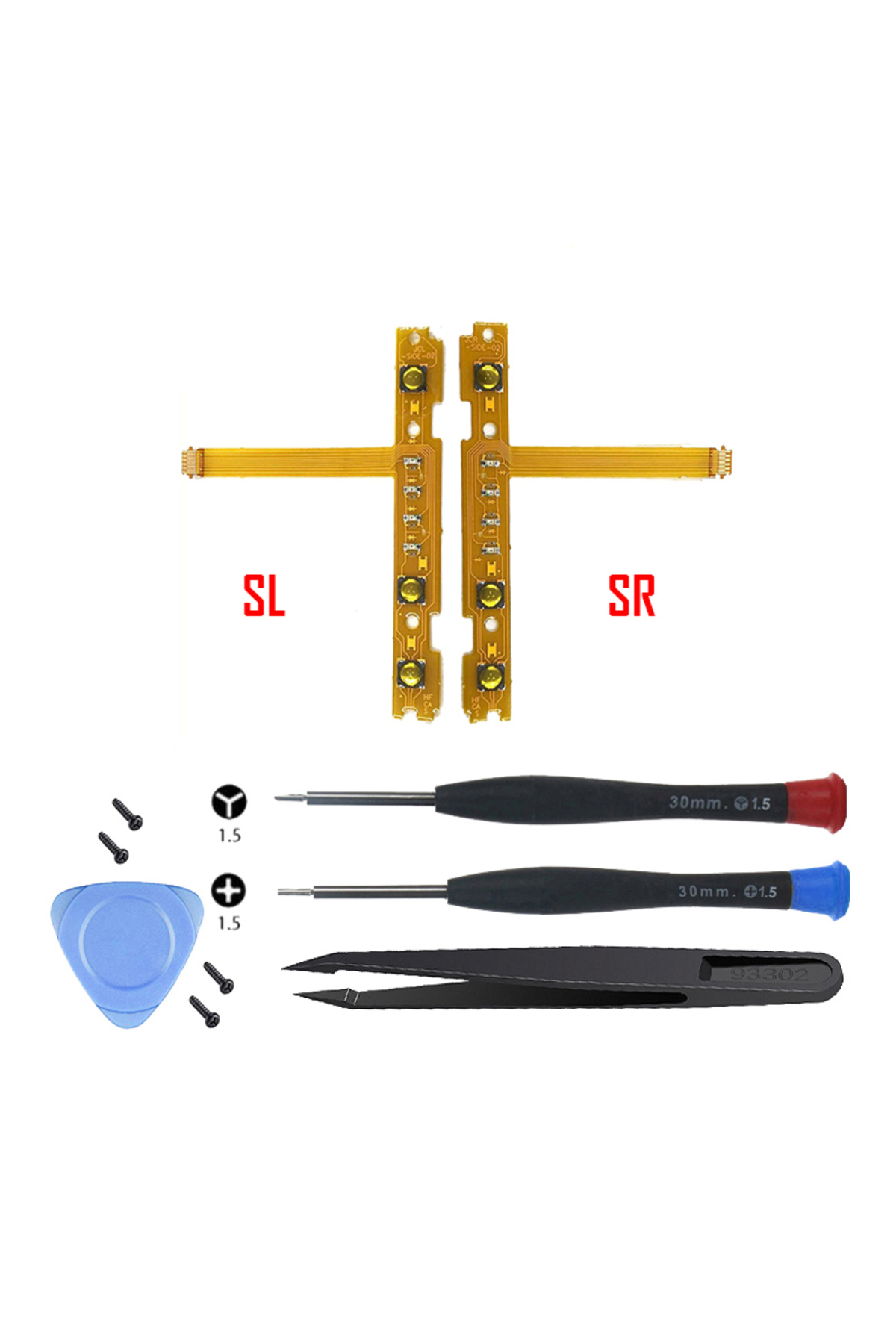 Choice SLSR Pack SR SL Joycon Switch Replacement For Nintendo Switch ...