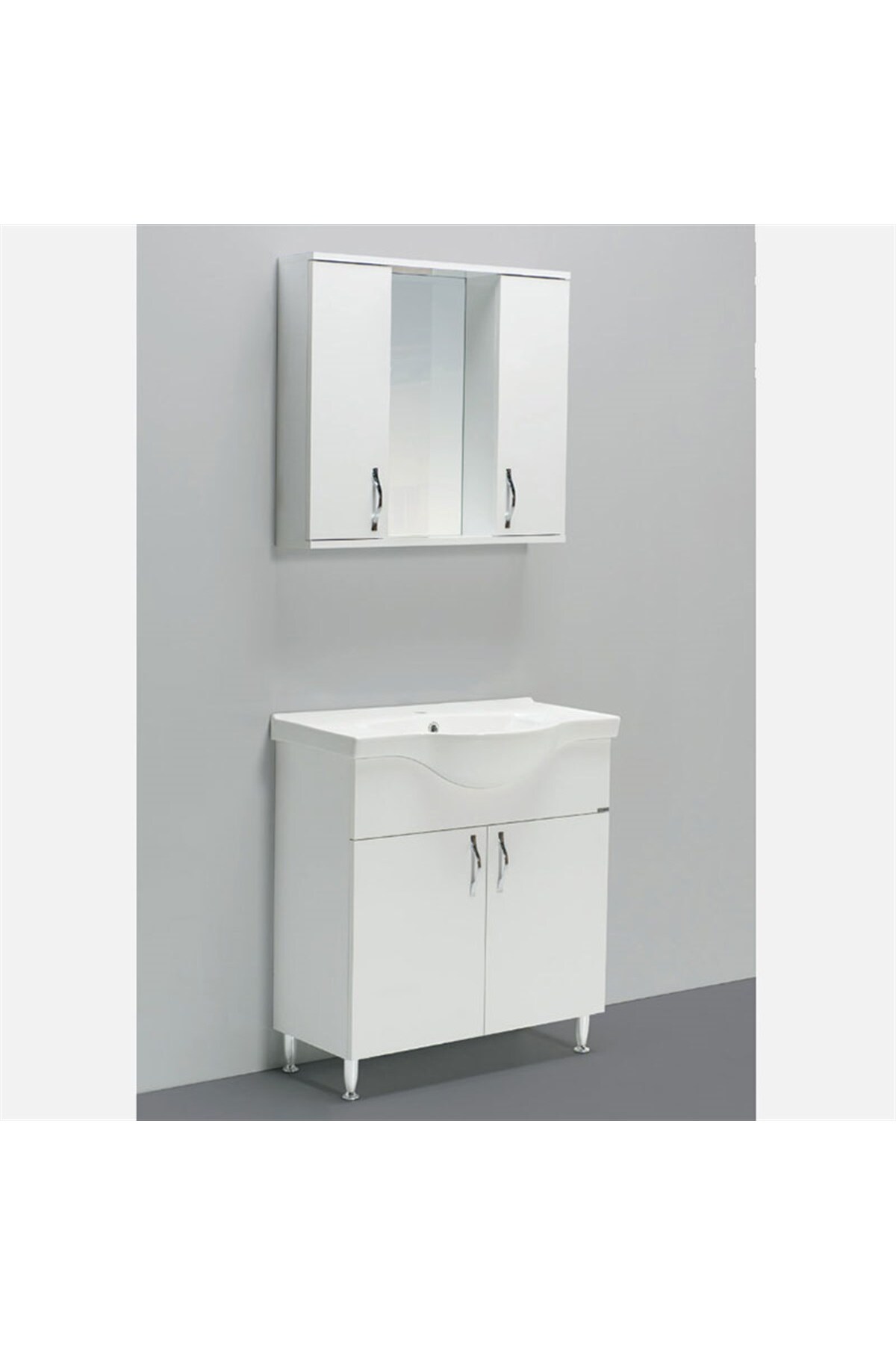 LİVEA Livea Clara Beyaz Banyo Dolabı 80 Cm - Fiyatı, Yorumları