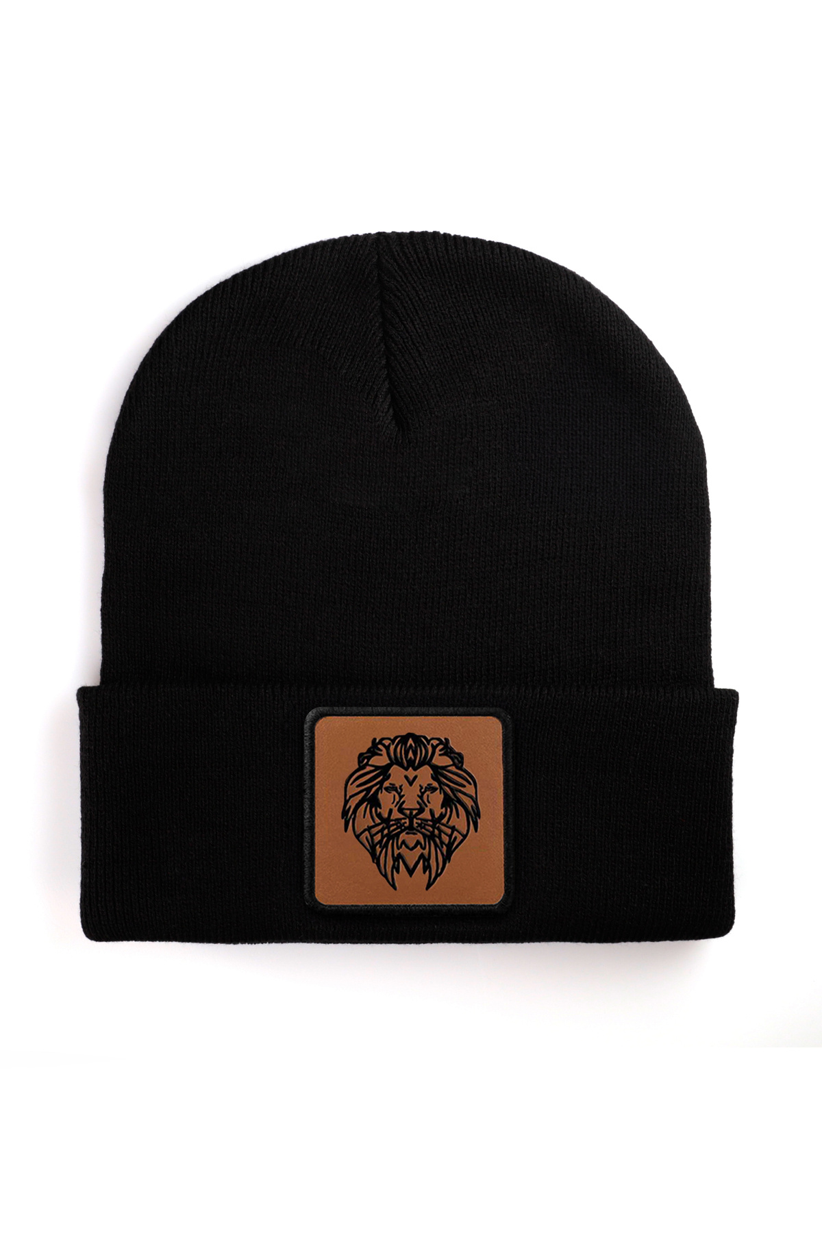 BlackBörk V1 Akrilik Aslan - 13cs Kod Logolu Unisex Siyah Bere (BEANİE ...