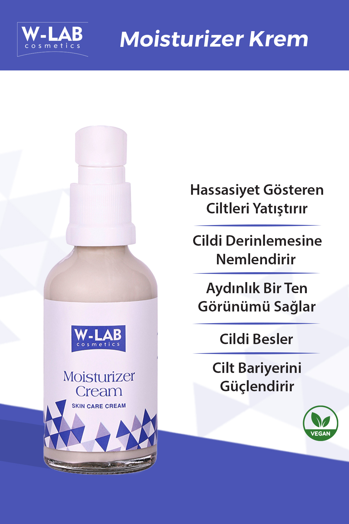W-Lab Kozmetik Moisturizer Krem 50 ml Fiyatı, Yorumları - Trendyol