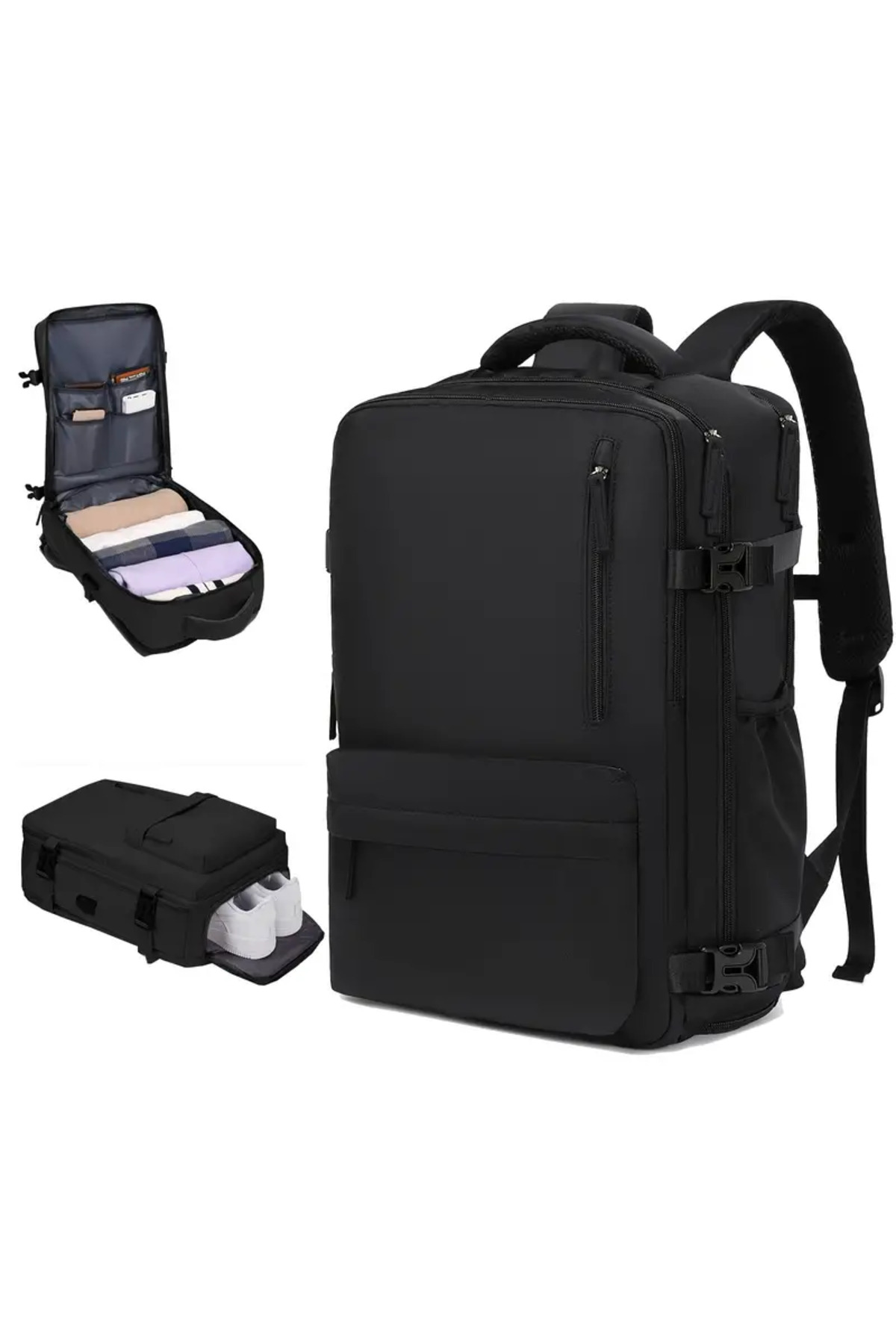 DSD USB portu bulunan Taşınabilir Büyük Kapasiteli Laptop Sırt Çantası ...