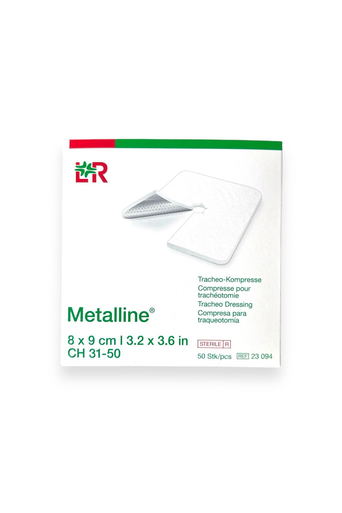 Lohmann & Rauscher Metalline Trakeostomi Kanül Pedi 8 X 9 Cm - Ref ...
