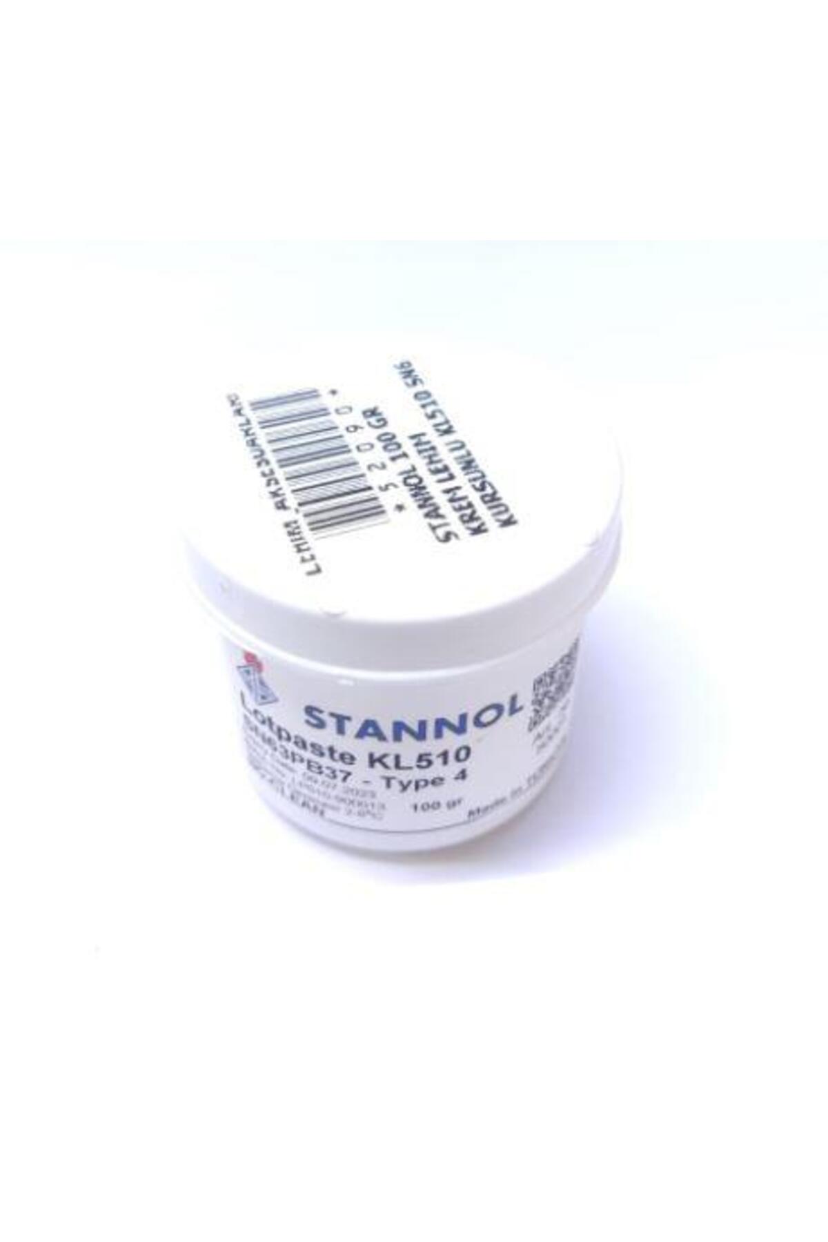 Hatfon Elektronik Stannol 100gr Krem Lehim Kurşunlu KL 510 SN63PB37 ...