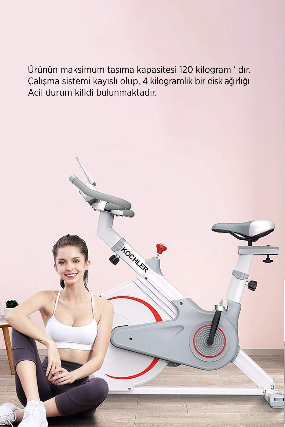 kochler Teker Koruyucu Kapaklı Spinning Bike Kondisyon Bisikleti Ve Egzersiz Aleti - Kondisyon ...