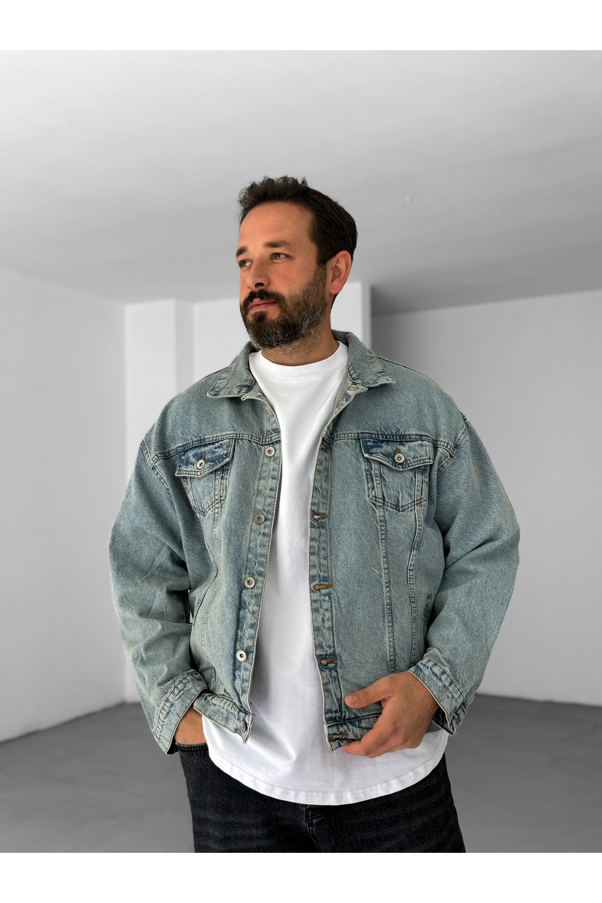 BYBASICMAN Mavi Düğmeli Ceket KE-613/617-6 Fiyatı, Yorumları - Trendyol