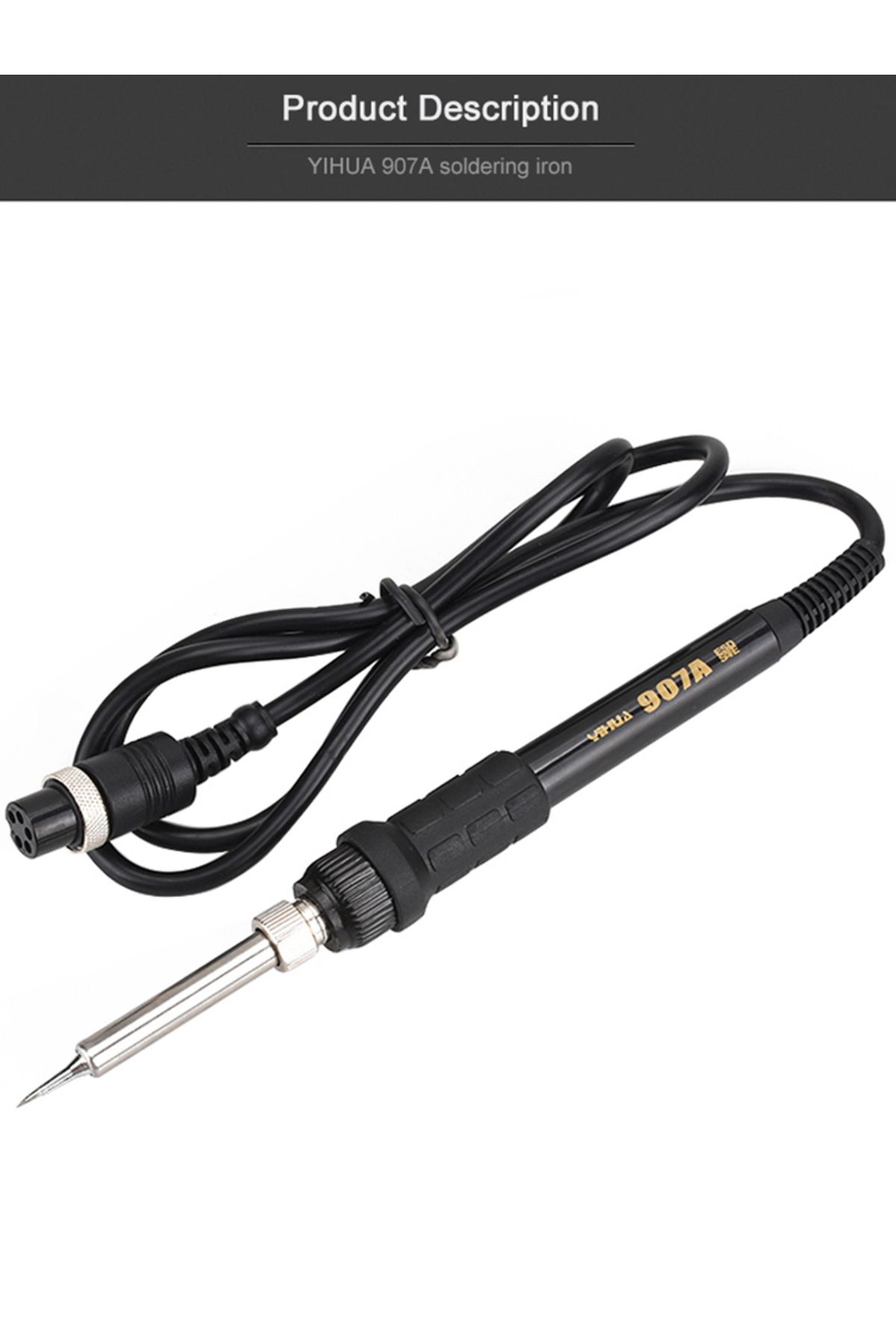 Choice Soldering Iron Handle YIHUA 907A 45W Soldering Handle For 936 852 878D 8786D Universal Welding Re. Trendyol
