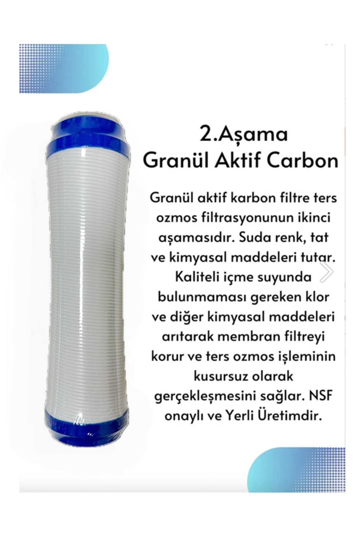 Water planet filter technology Açık kasa uyumlu su arıtma filtre seti 3 ...