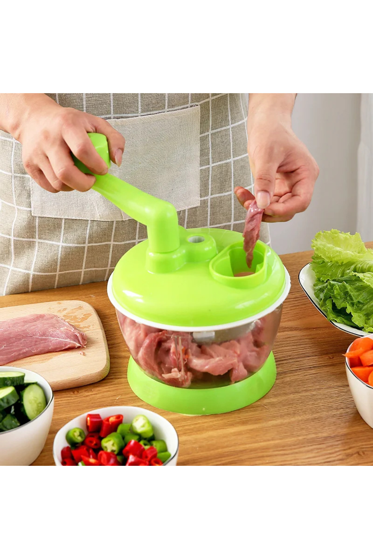 Choice Powerful Manual Meat Grinder Hand-power Food Chopper Mincer ...