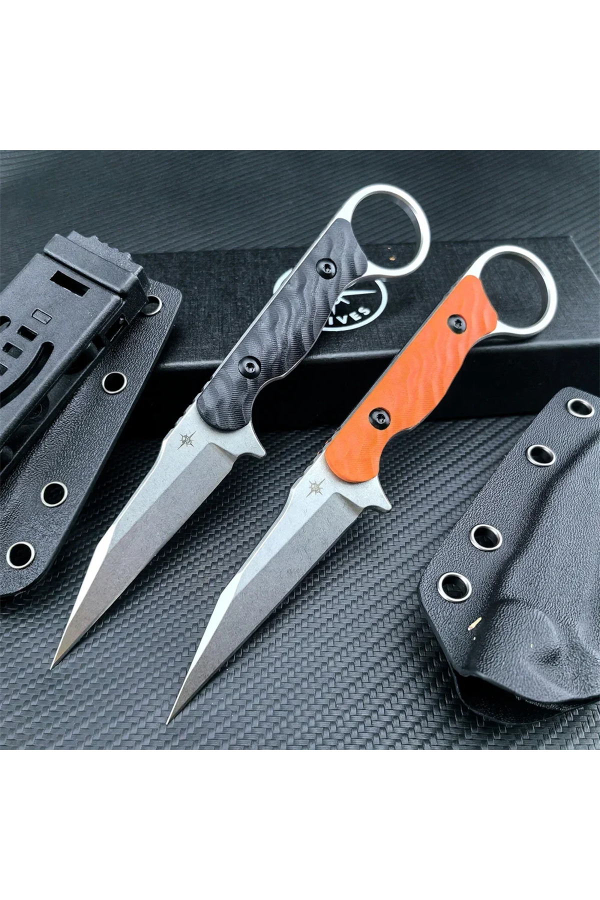 Choice New Toor Tactical Straight Knife Stonewashed Fixed Blade G10 ...