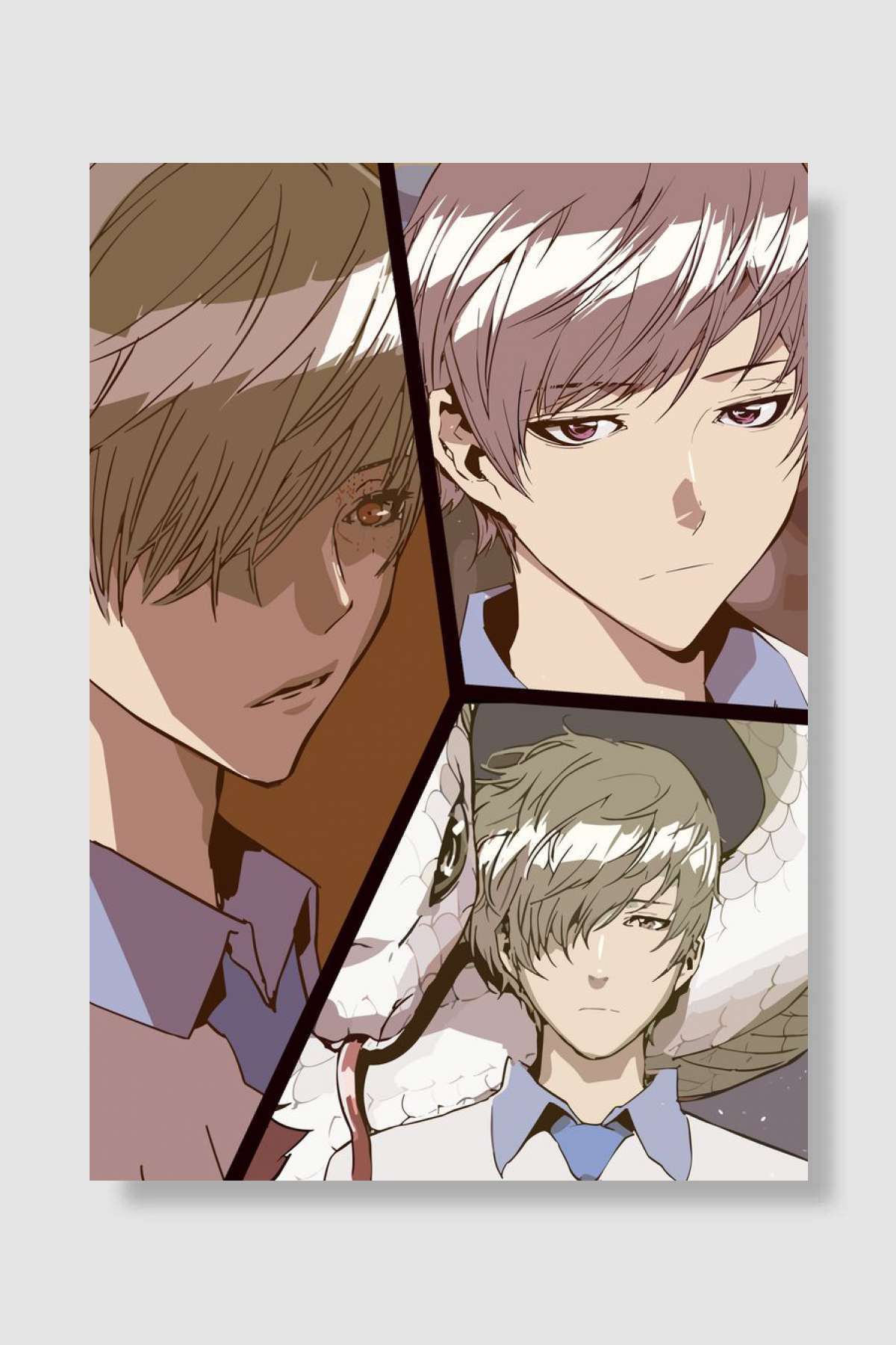 kubdekor Weak Hero Anime Poster Çerçevesiz Yüksek Kalite Duvar Poster ...