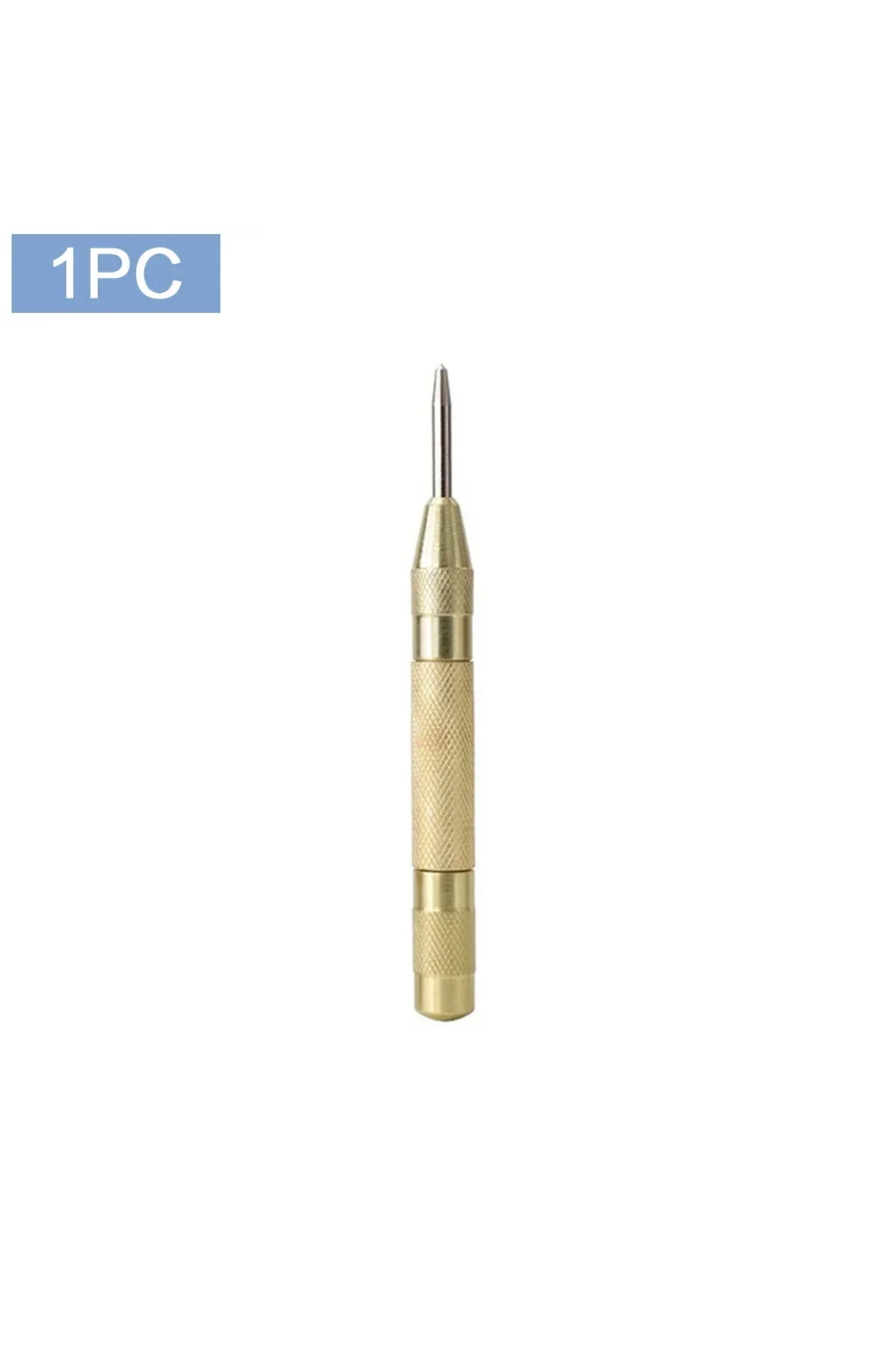 STONEGO 130mm Automatic Center Punch Bit - Spring-loaded, Knurled ...