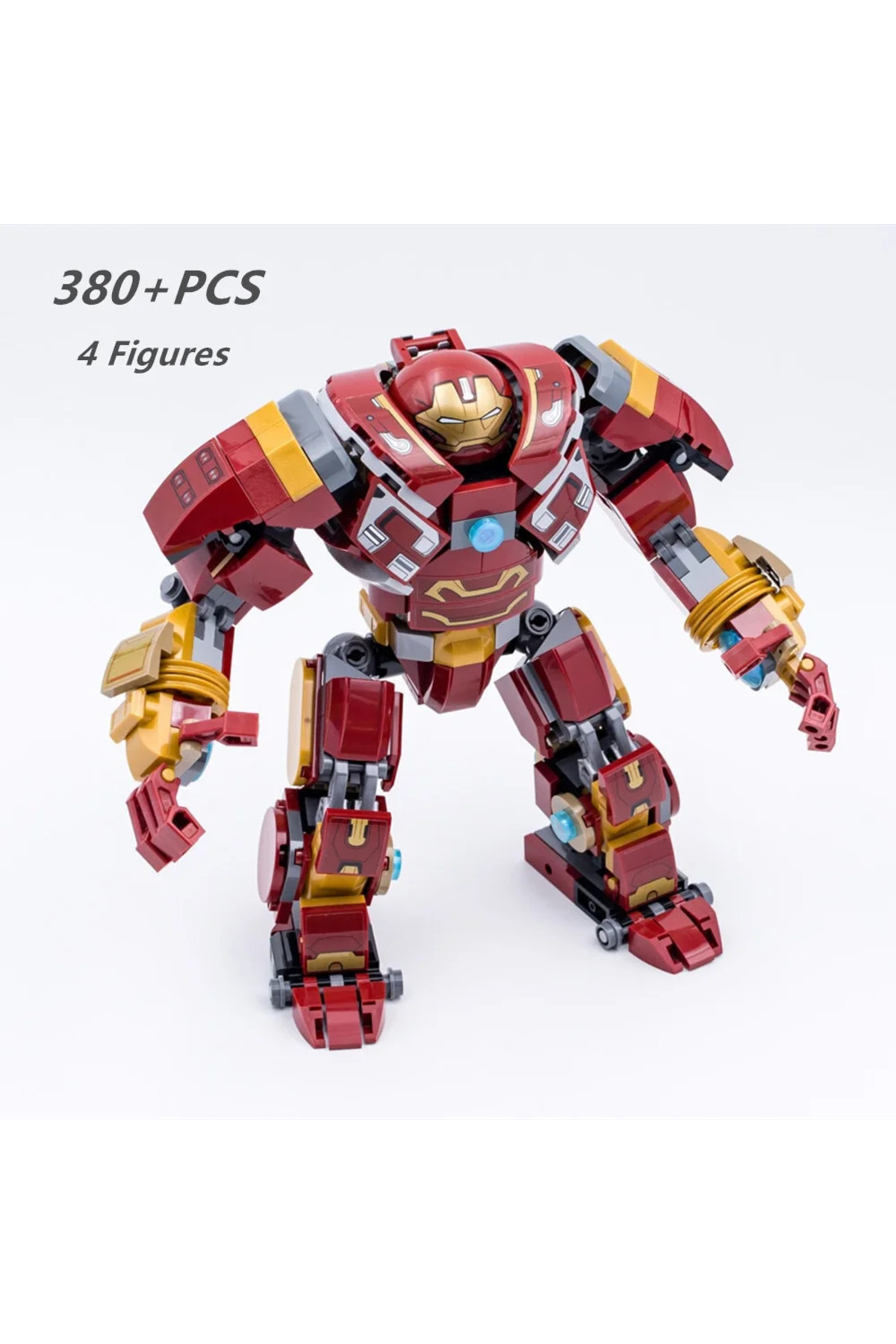 Miniso Miniso Marvel Bruce Banner Hulkbuster Wakanda Battle Superheroes ...