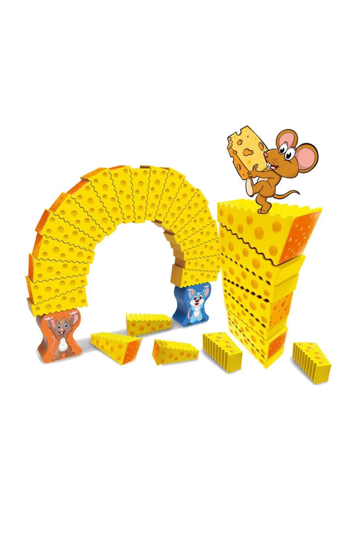 Choice Creative Interactive Children Toys Crazy Mouse Stacked Cheese ...