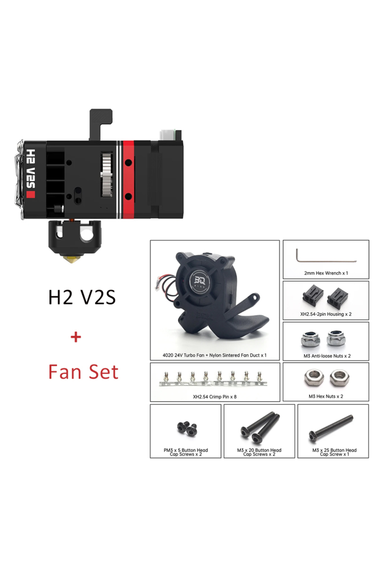 Choice H2 Extruder H2 V2S BIQU H2 V2S Extruder Dual Drive Gear ...