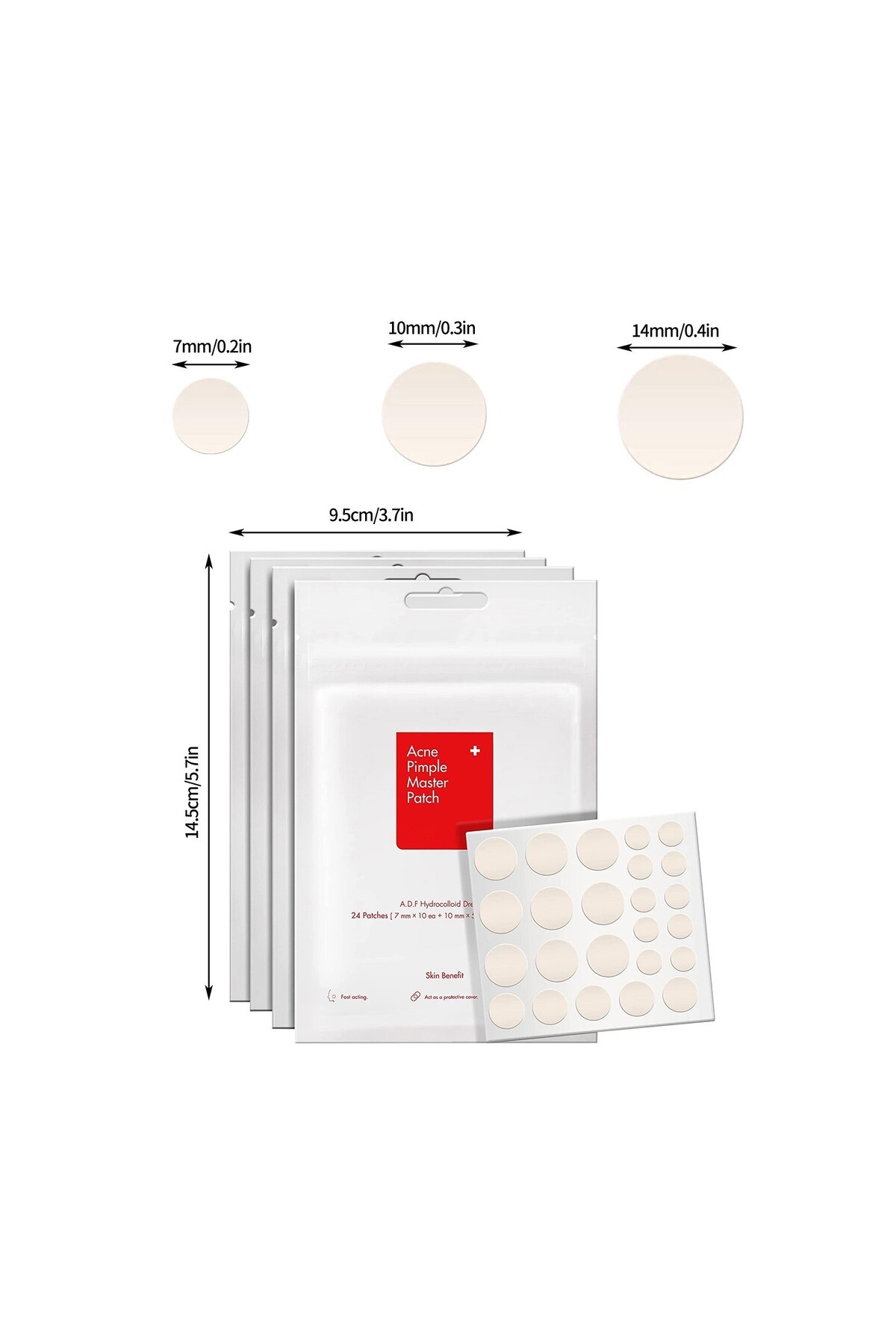 Choice New Higher Quality Acne Pimple Master Patch 1 Pack (24 Patches ...