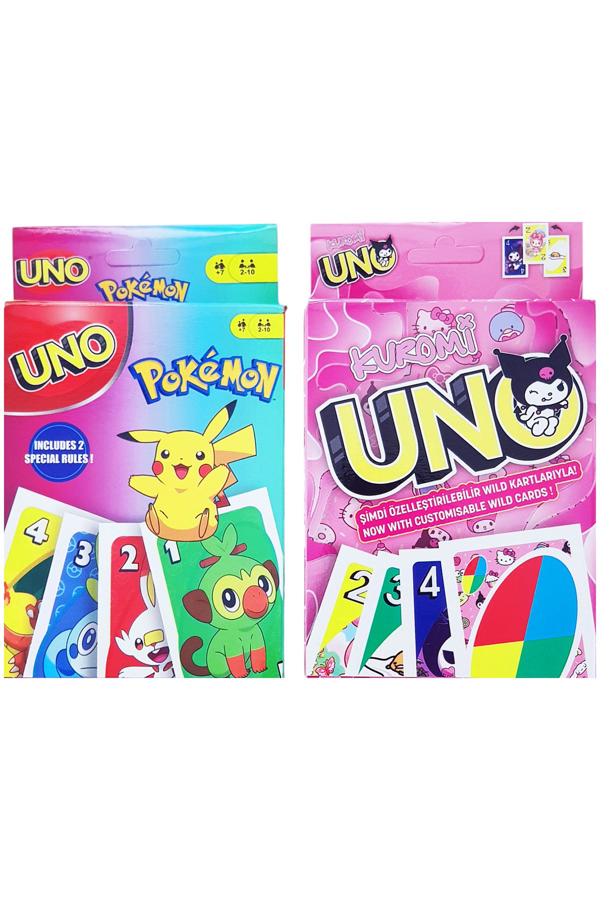 POPKONSOL Uno Pokemon ve Kuromi Resimli Oyun Kartı Seti - Fiyatı, Yorumları