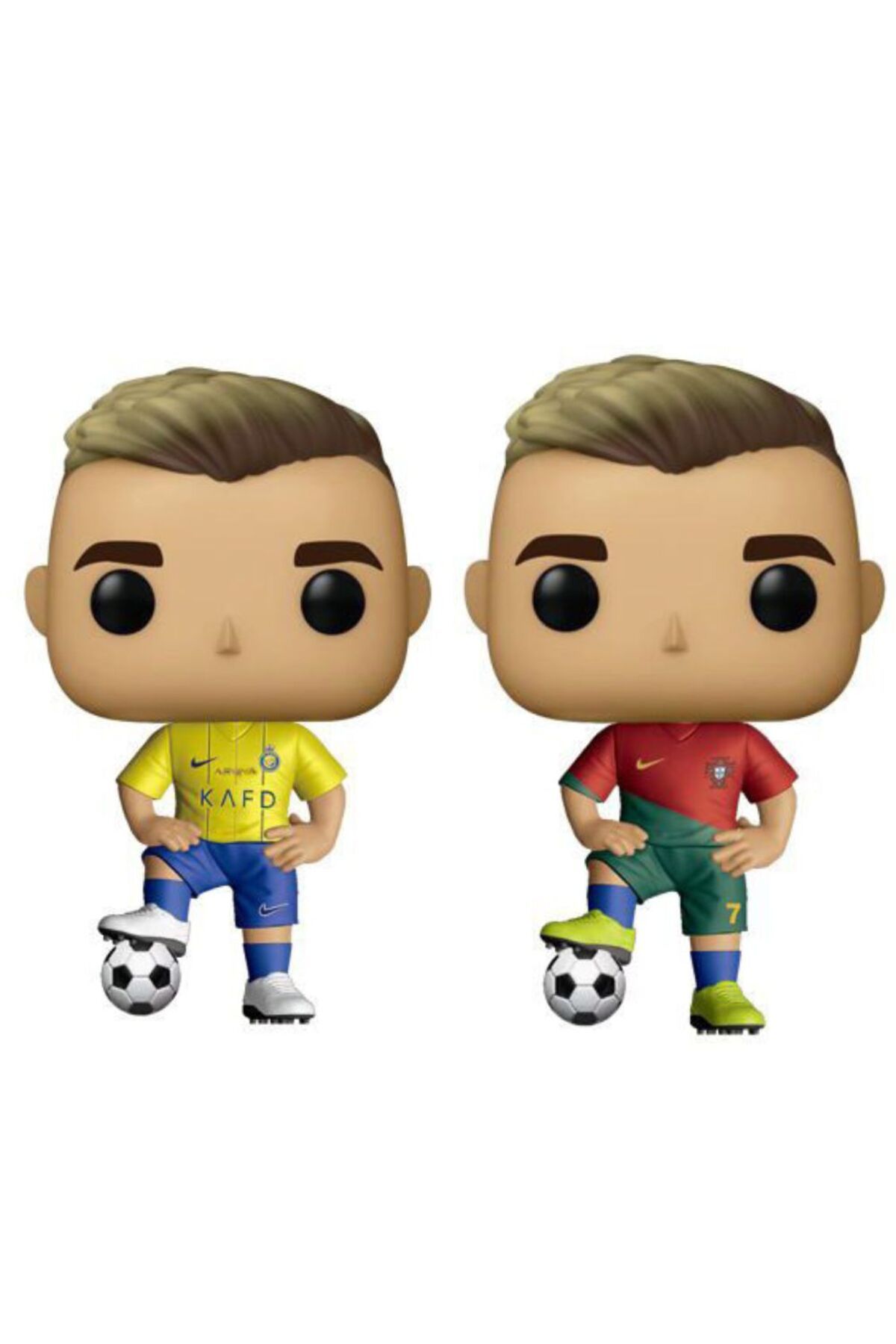 Choice 4pcs Funko POP Ronaldo 7 Figure Portugal Real Madrid Juventus Riyadh Manchester United Vinly Act. Trendyol