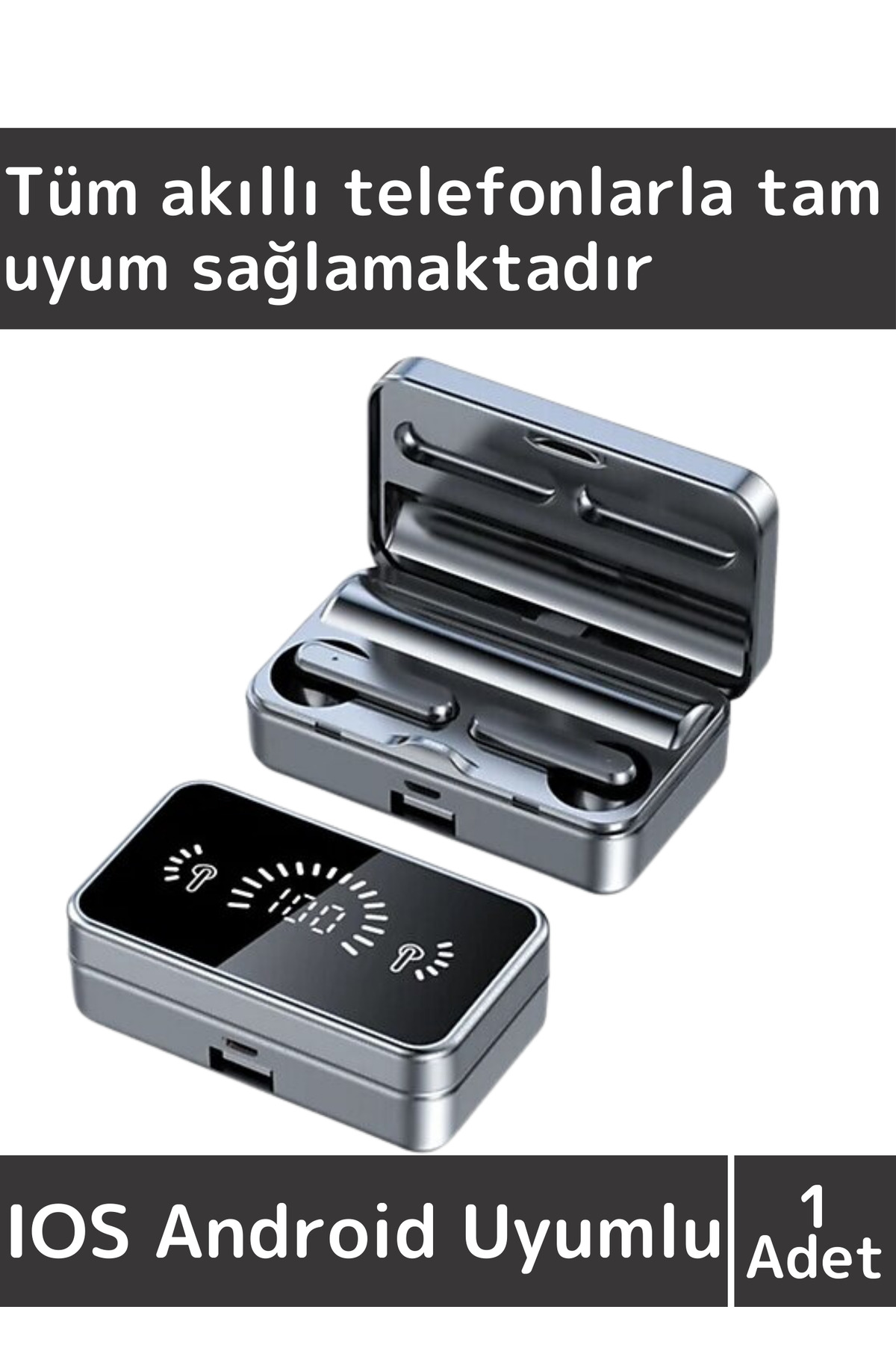 Wintoup Premium iPhone 16 Pro Max Tam Uyumlu Led Şarj Göstergeli ...