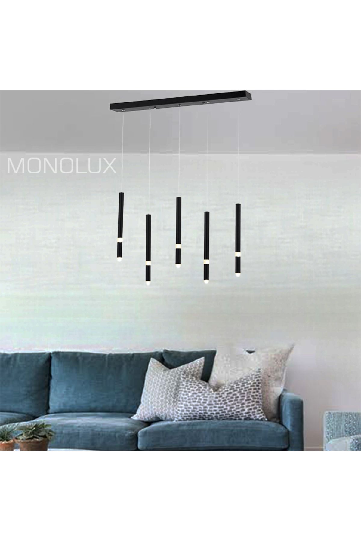 Monolux Ø25mm 5Li Boru Led Sarkıt Avize - Fiyatı, Yorumları