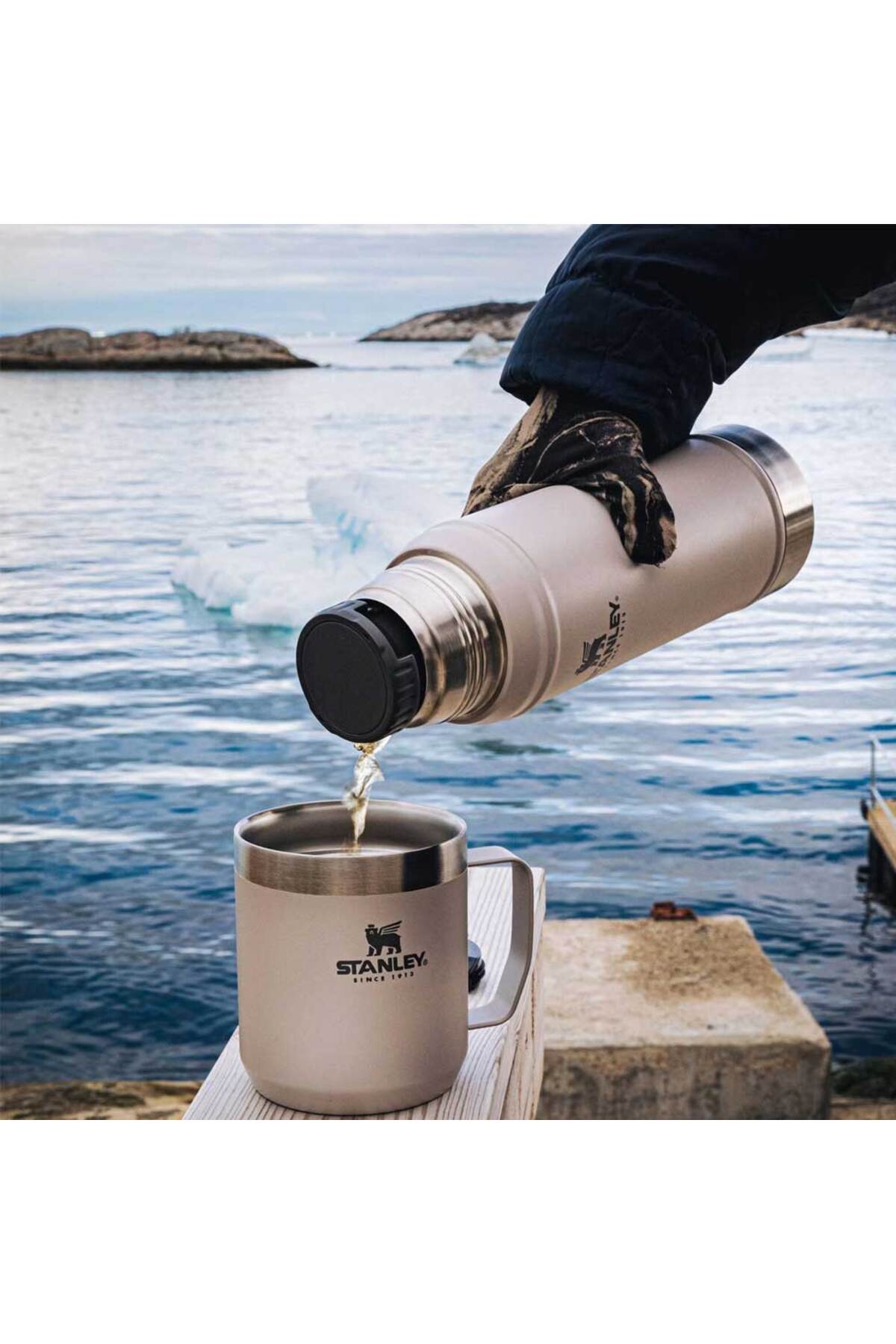 Stanley Classic Legendary Camp Termos Bardak 0,35 L Açık Gri Fiyatı ...