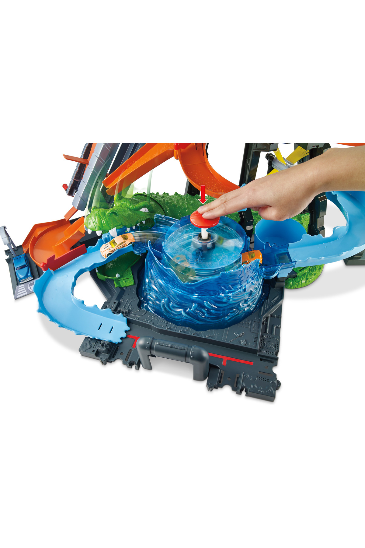 HOT WHEELS Color Shifters Ultimate Gator Car Wash Playset - Fiyatı ...