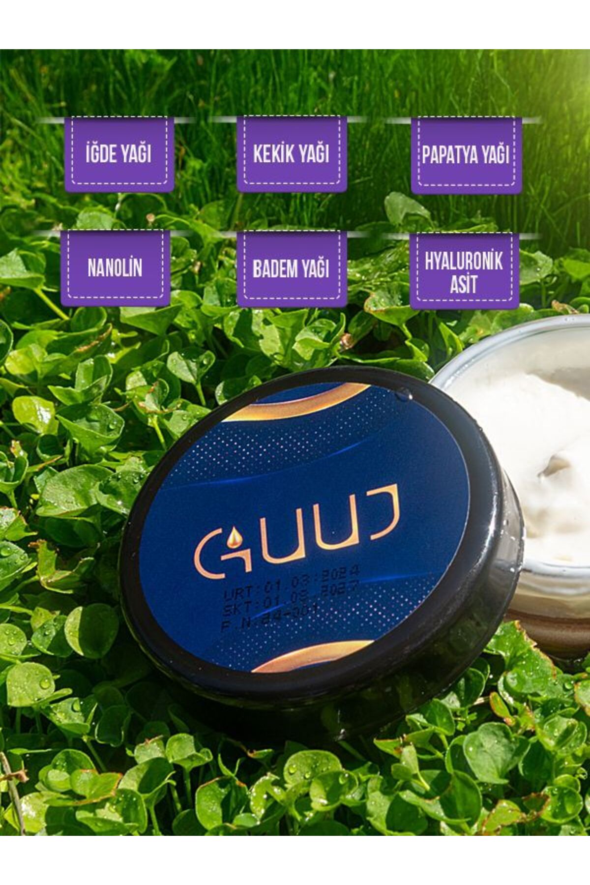 GUUJ Doğal Cilt Kremi - Anti Aging - Fiyatı, Yorumları