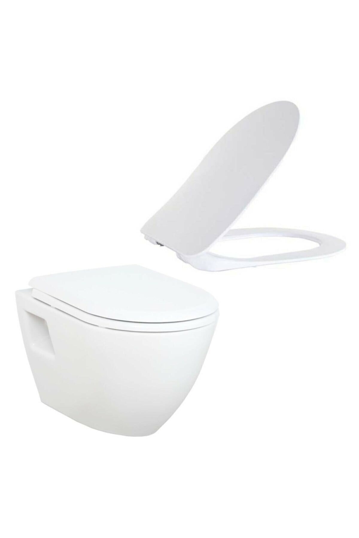 Creavit Crevit Tp325 Terra Asma Klozet + Duck Yavaş Kapanır Kapak ...