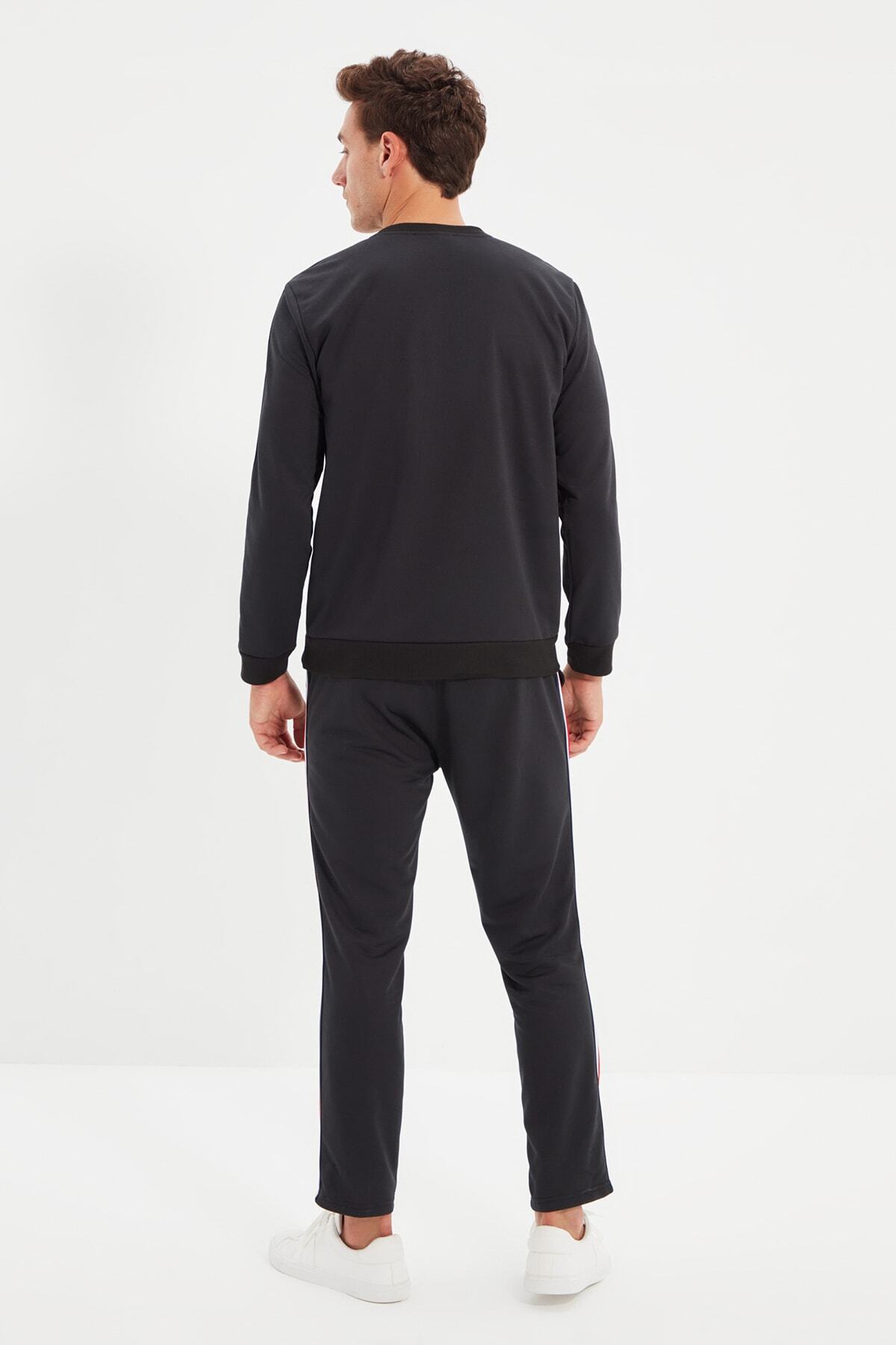Trendyol Collection Trainingsanzug Schwarz Regular Fit Trendyol