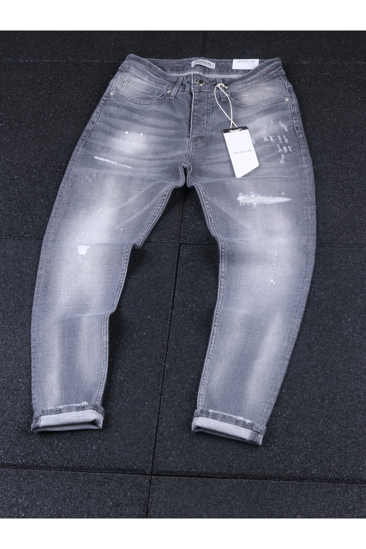 INDIGOLAB Erkek Gri Jean Pantolon - Fiyatı, Yorumları