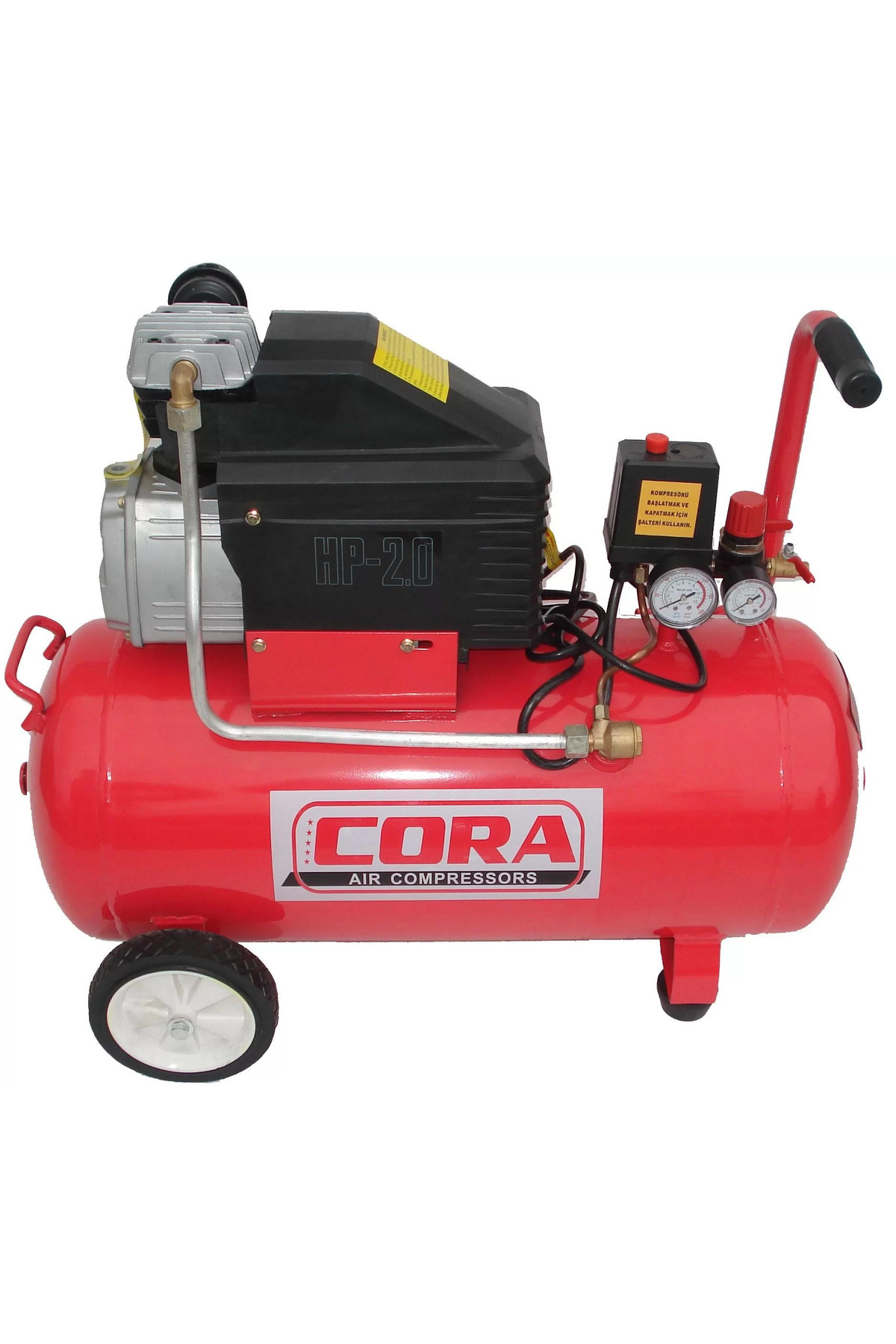 Cora Zb2550 Kompresör Yağlı Hava Kompresörü 2.5 Hp 8 Bar 50 Lt Fiyatı, Yorumları - Trendyol