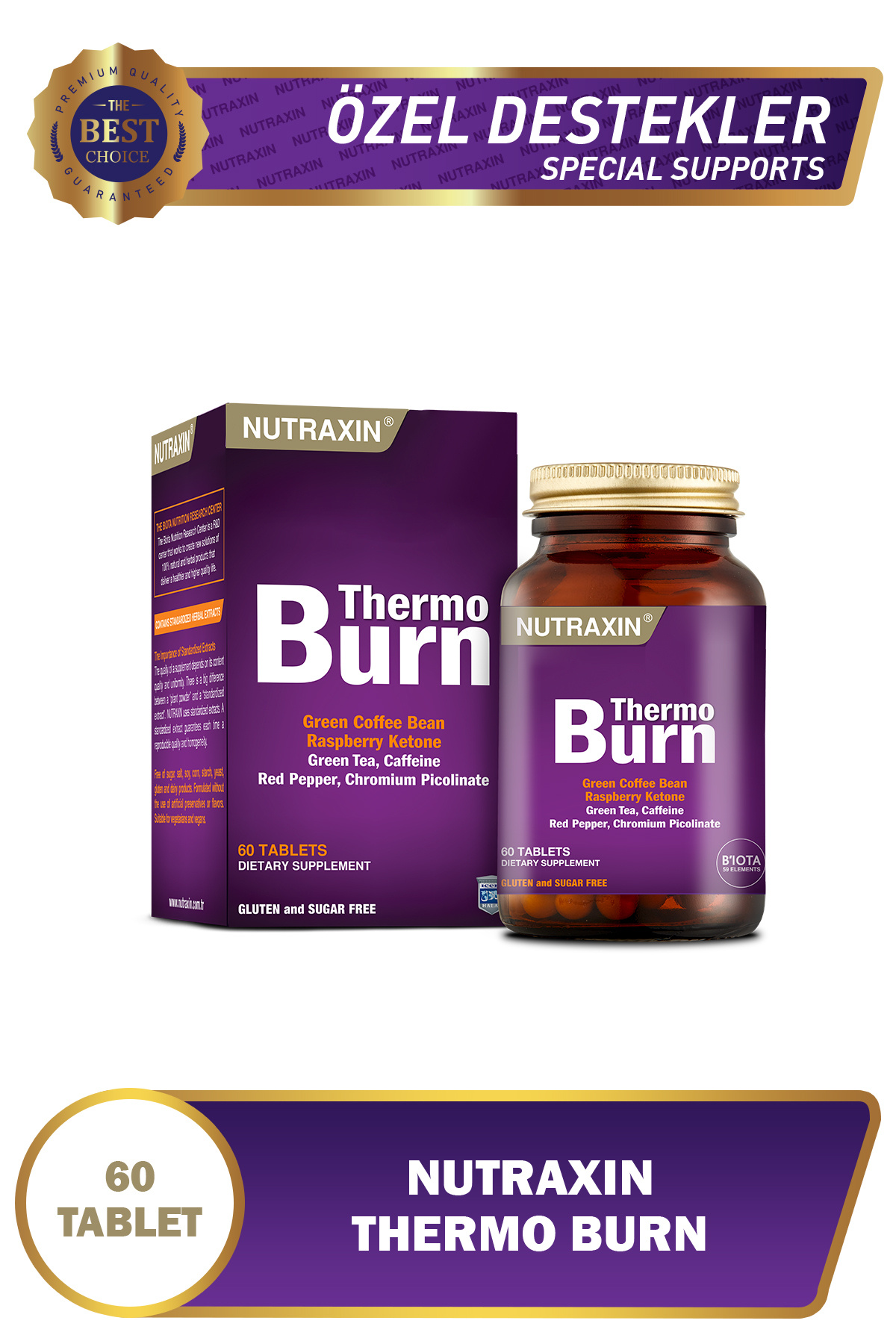 Nutraxin Thermo Burn 60 Tablet - Fiyatı, Yorumları
