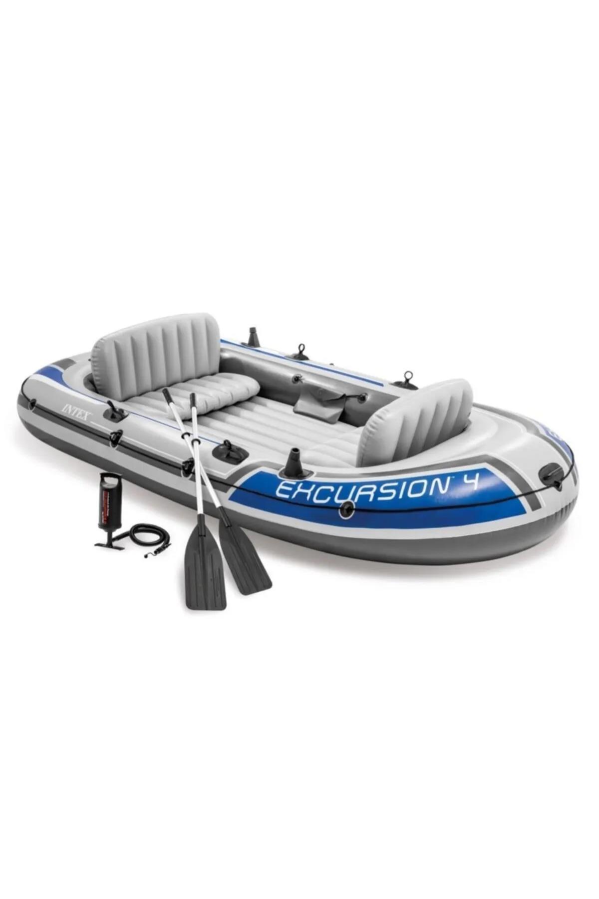 Avessa Intex 68324 Excursion 4 Kişilik Şişme Bot Set 315x165x43 Cm ...