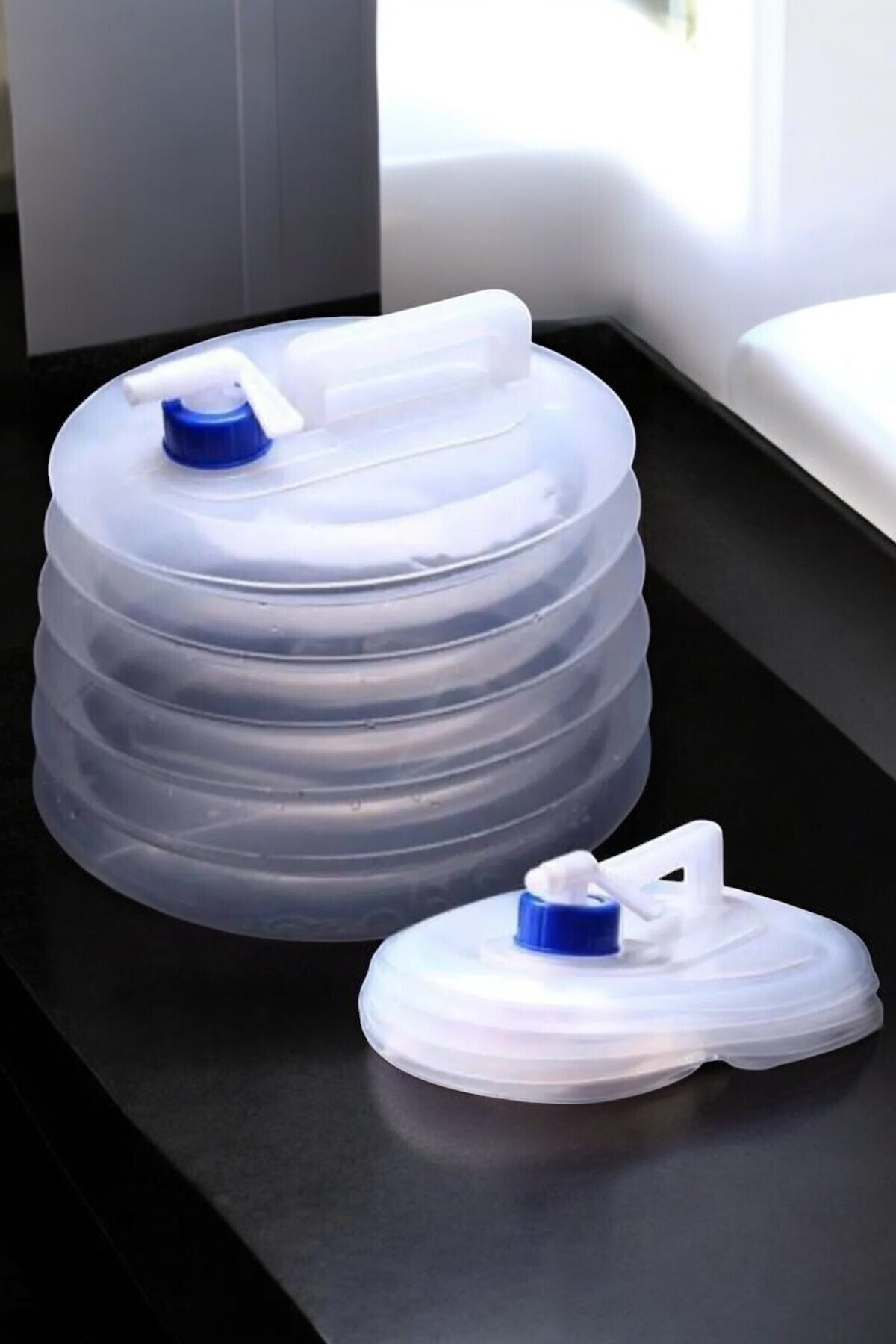 CocoVia Akordiyonlu Katlanabilir Musluklu 10 Litre Su Bidonu | Piknik ...