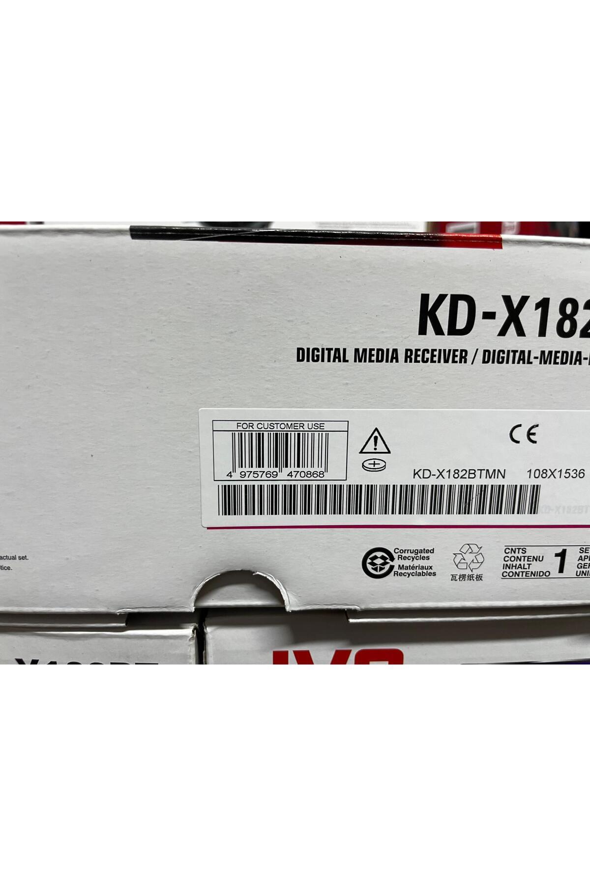 Jvc KD-X182BT OTO TEYP BLUETOOTH USB AUX 13 BAND EQUALİZER K2 TECHNOLOGY - Fiyatı, Yorumları