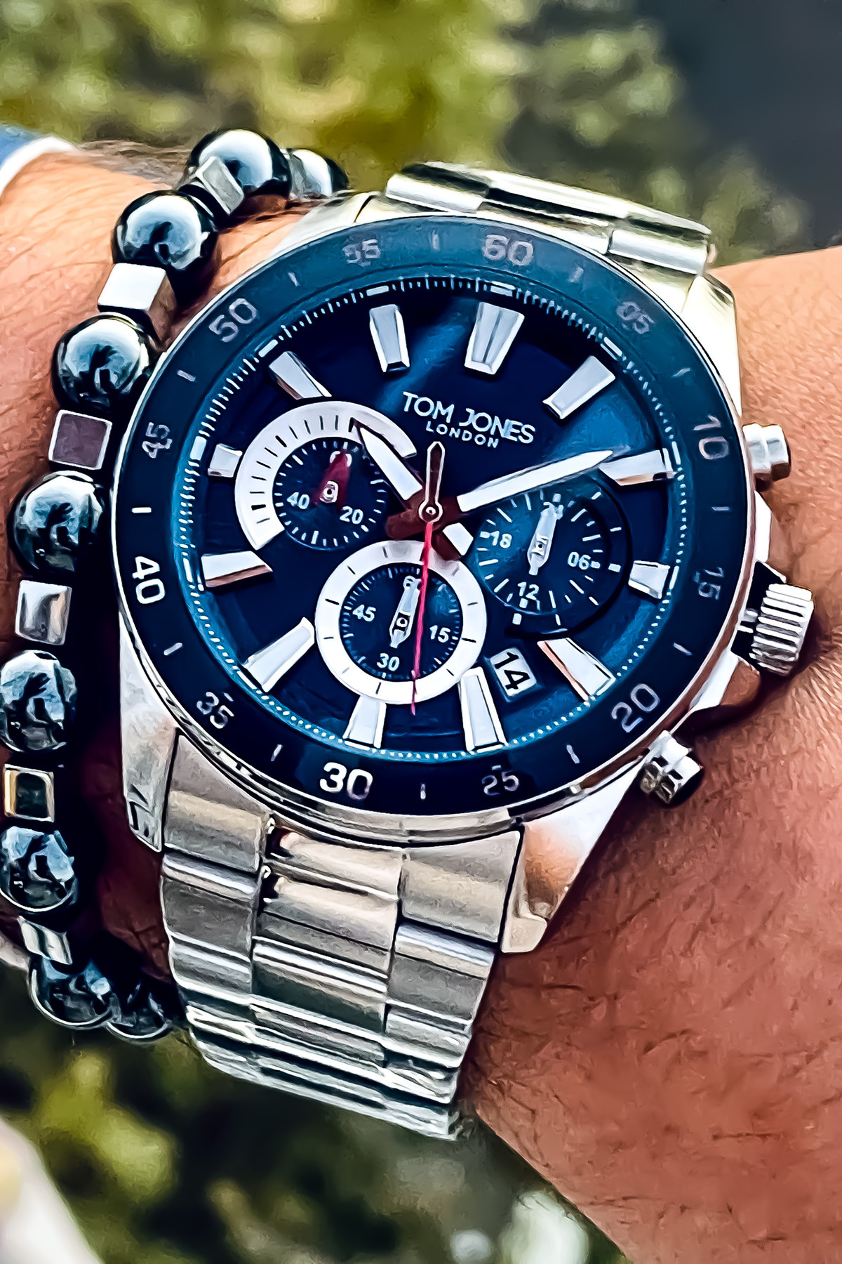 Tom Jones Yeni Sezon Erkek Kol Saati Çelik Kordon Bileklik Hediyeli ...