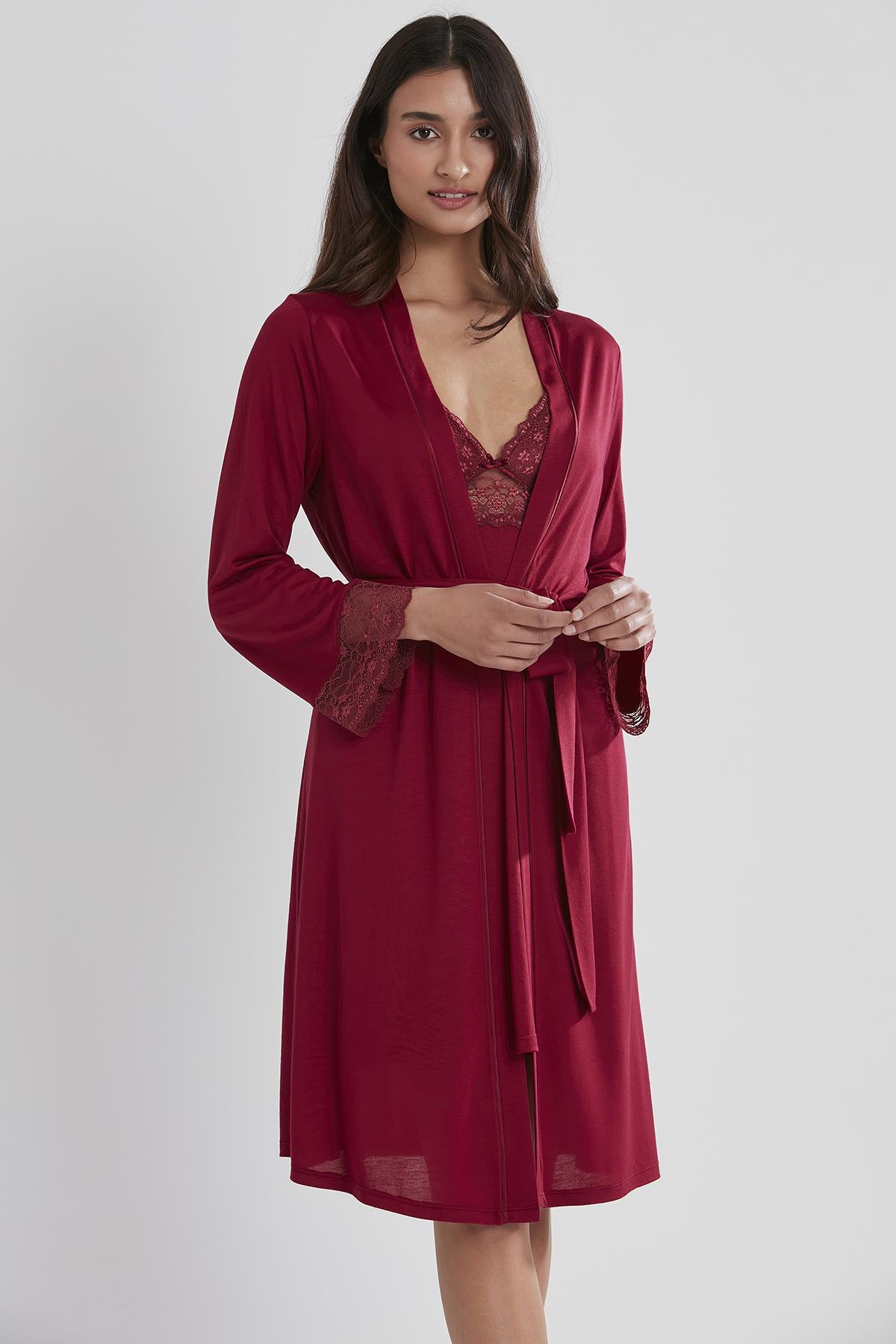 Pierre Cardin Combed Cotton Six-Piece Bridal Dowry Set - 5025 Claret ...