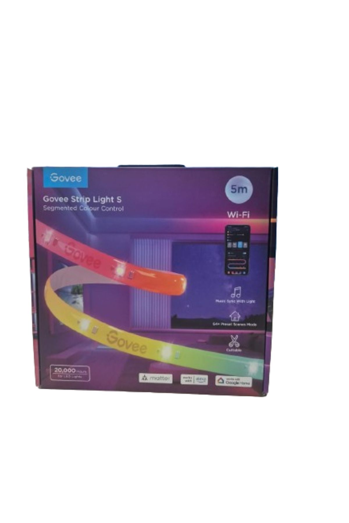 Goove Govee Strip Light S Segmented Color Control 5 Meter- Trendyol